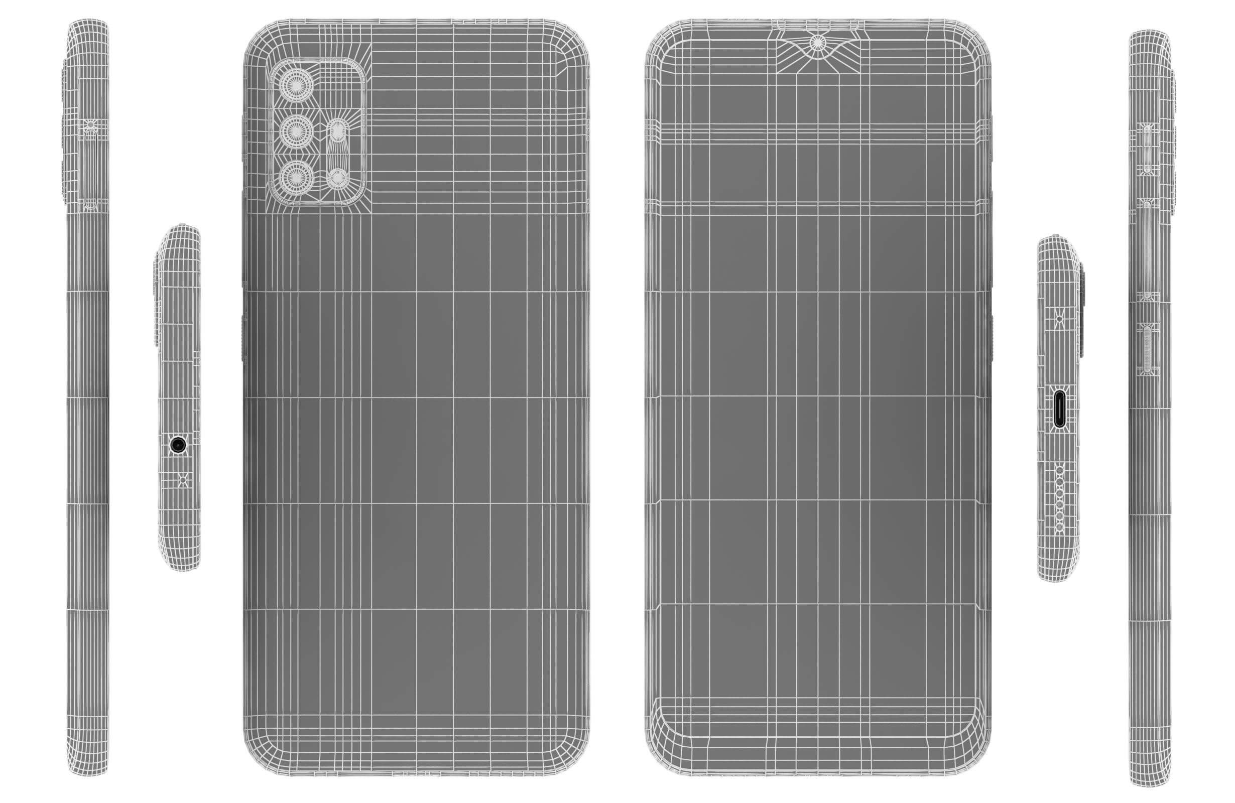 Motorola Moto G20 Gray - 3D Model by Rever_Art