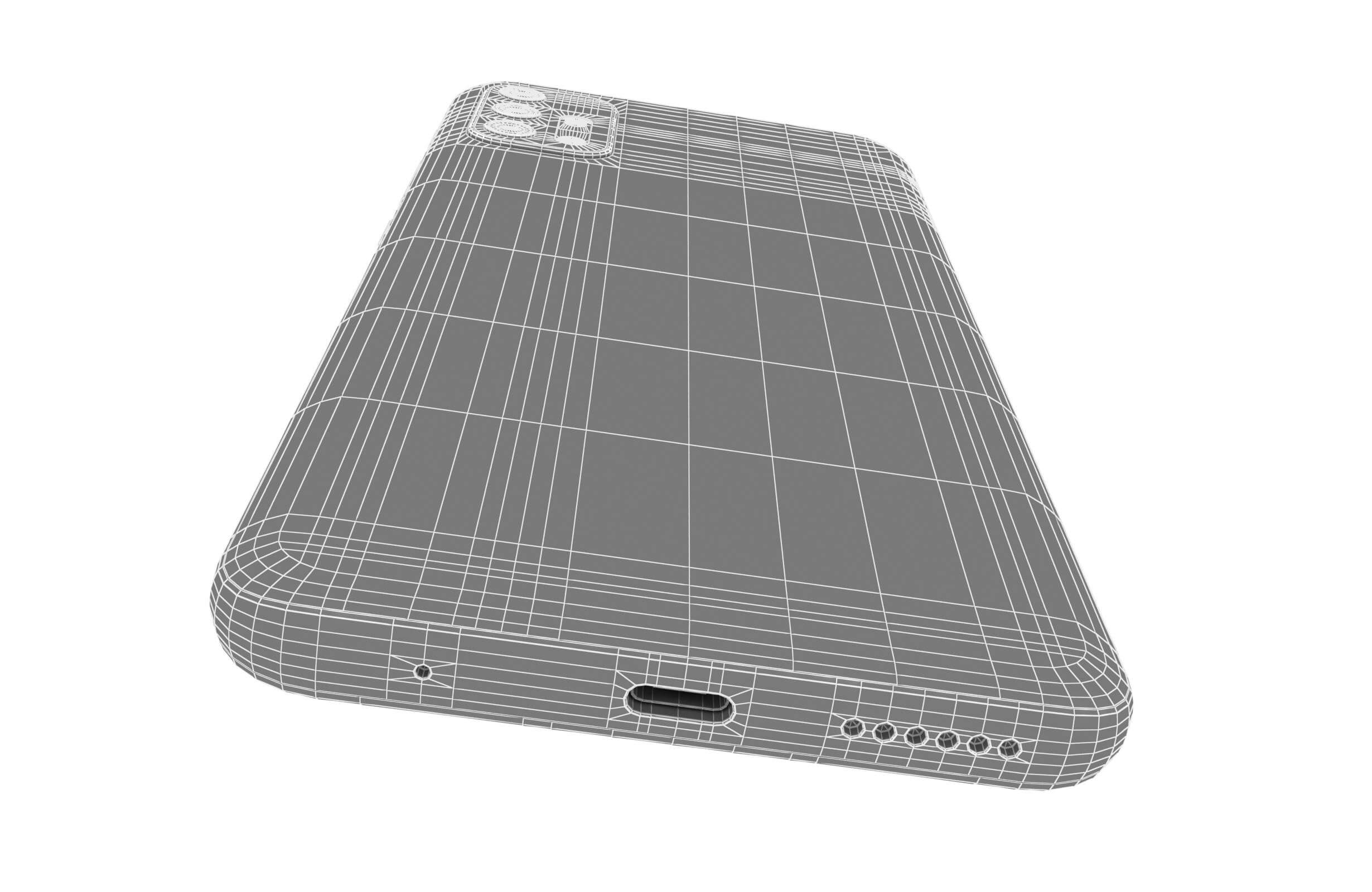 Motorola Moto G20 Gray - 3D Model by Rever_Art