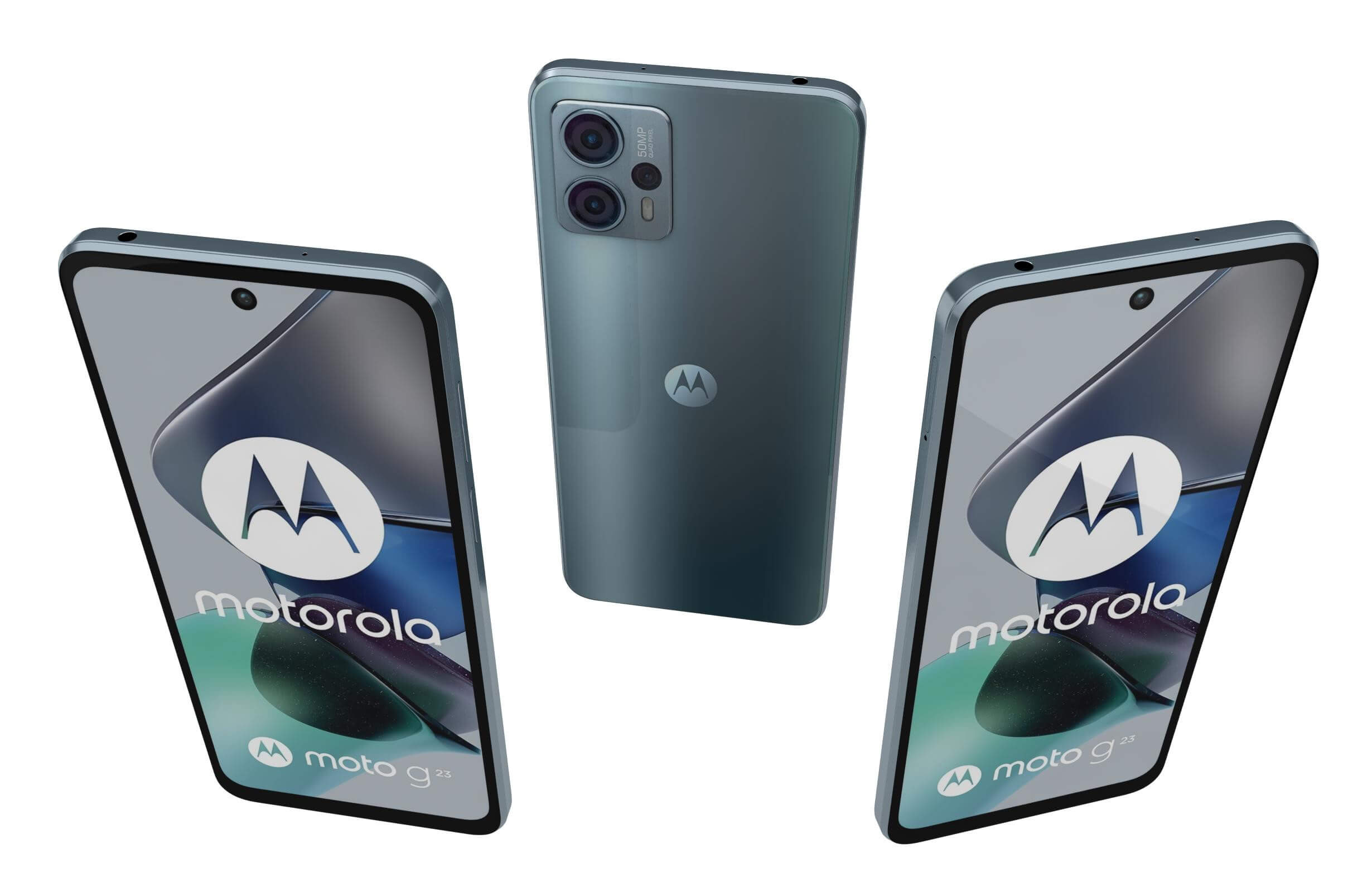 Motorola Moto G23 Blue - 3D Model by Rever_Art