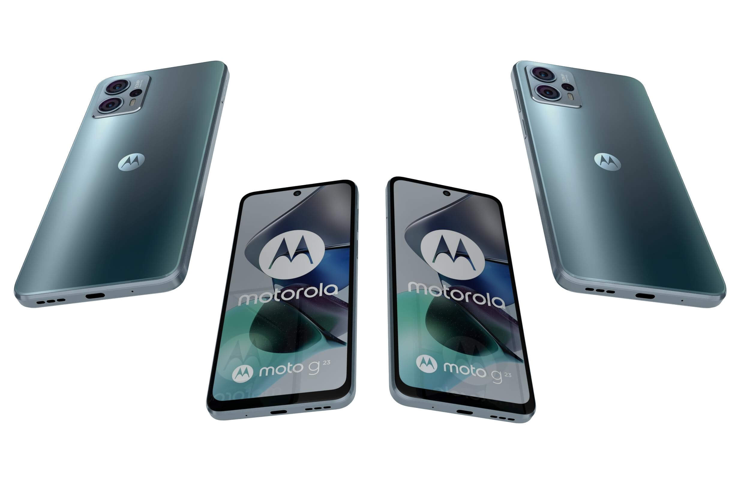 Motorola Moto G23 Blue - 3D Model by Rever_Art