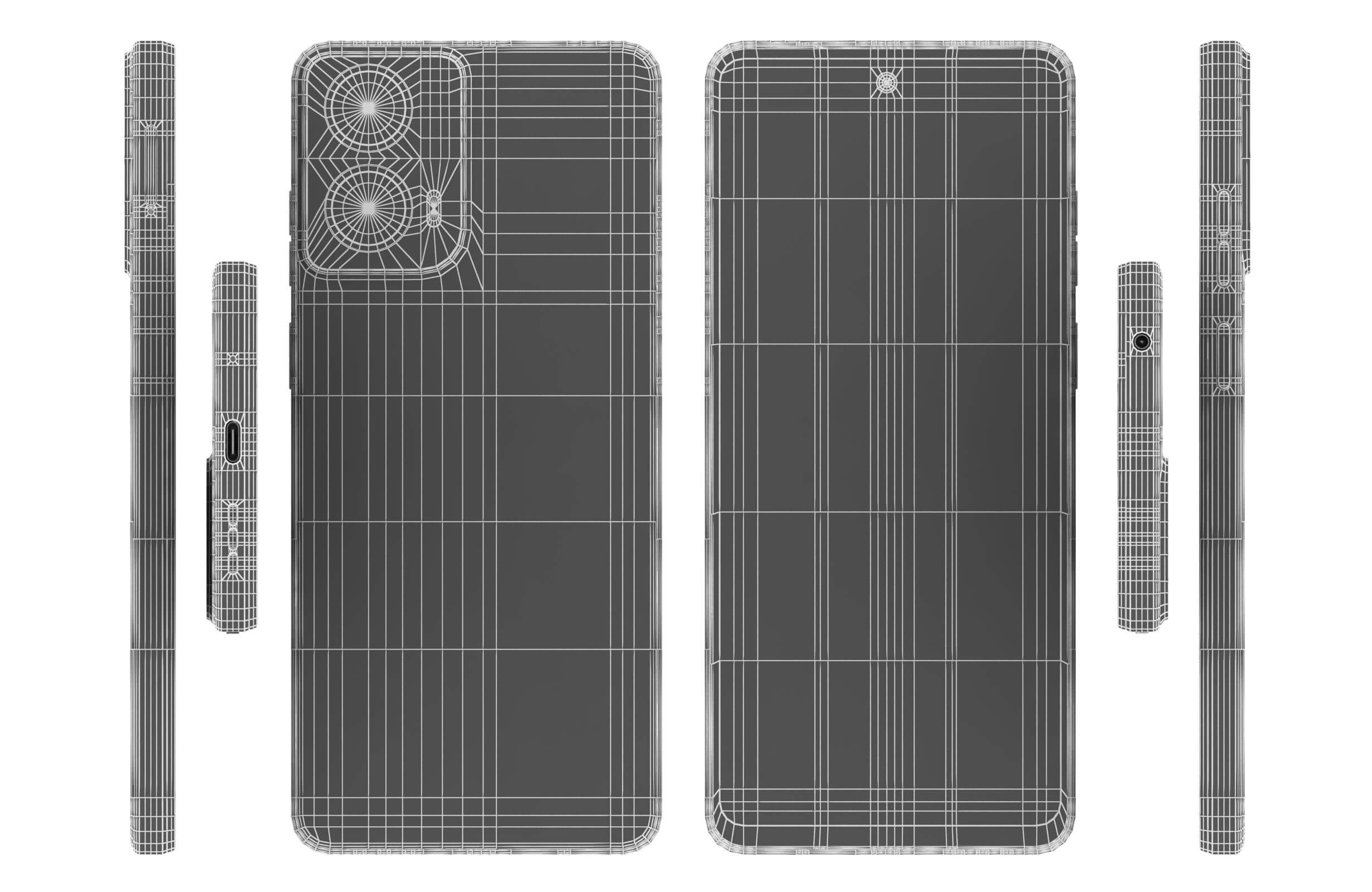 Motorola Moto G24 Power All Colors - 3D Model by Rever_Art