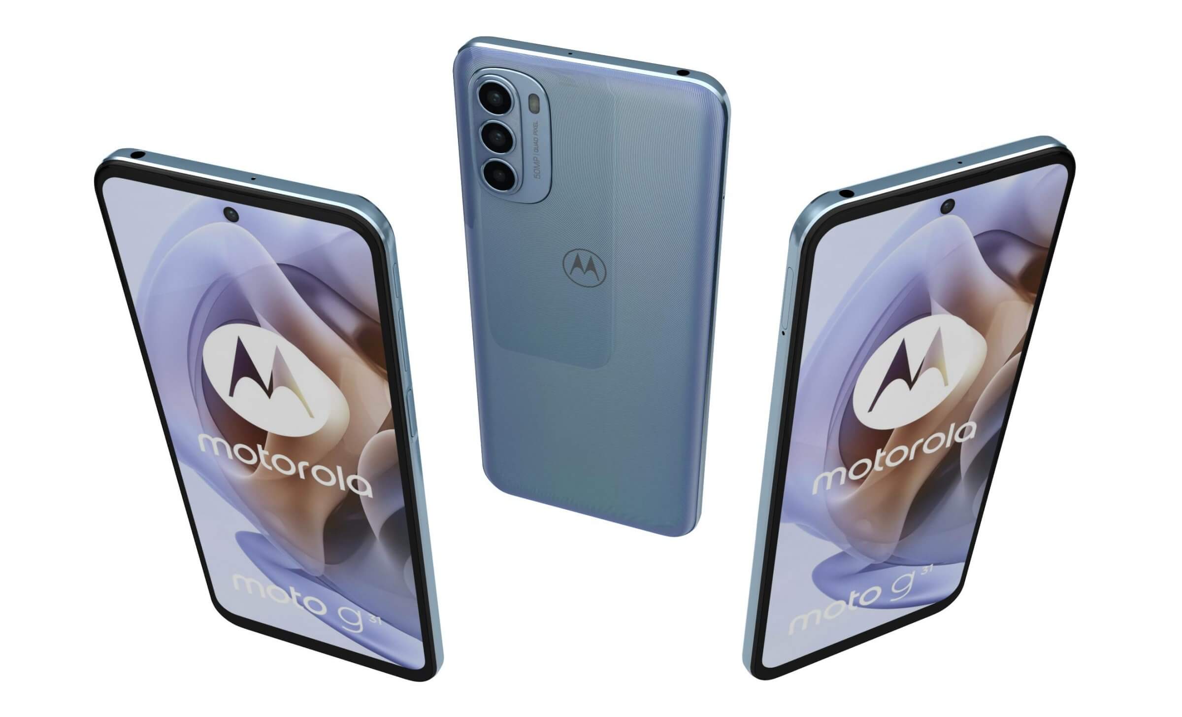 Motorola Moto G31 Blue - 3D Model by Rever_Art