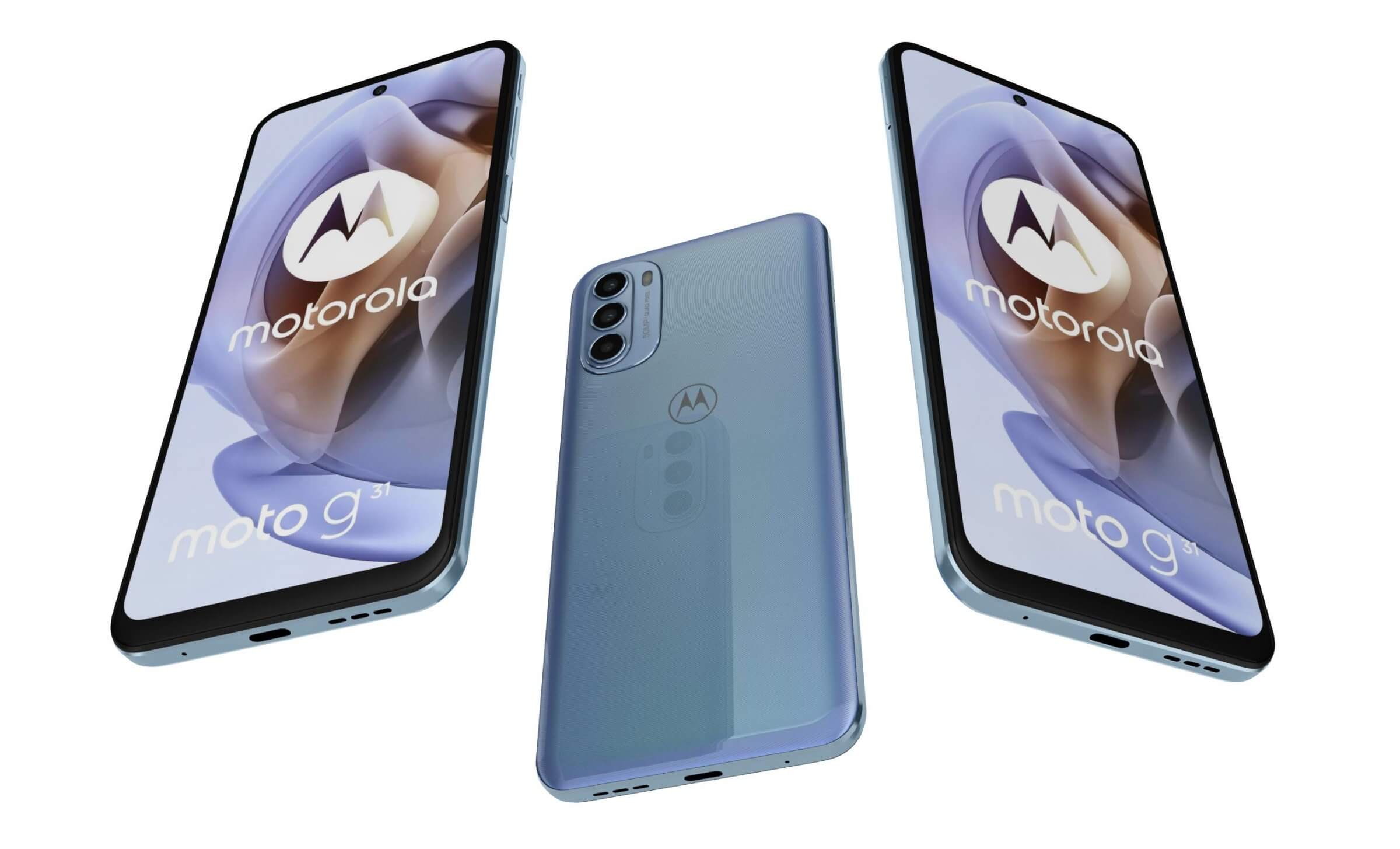 Motorola Moto G31 Blue - 3D Model by Rever_Art