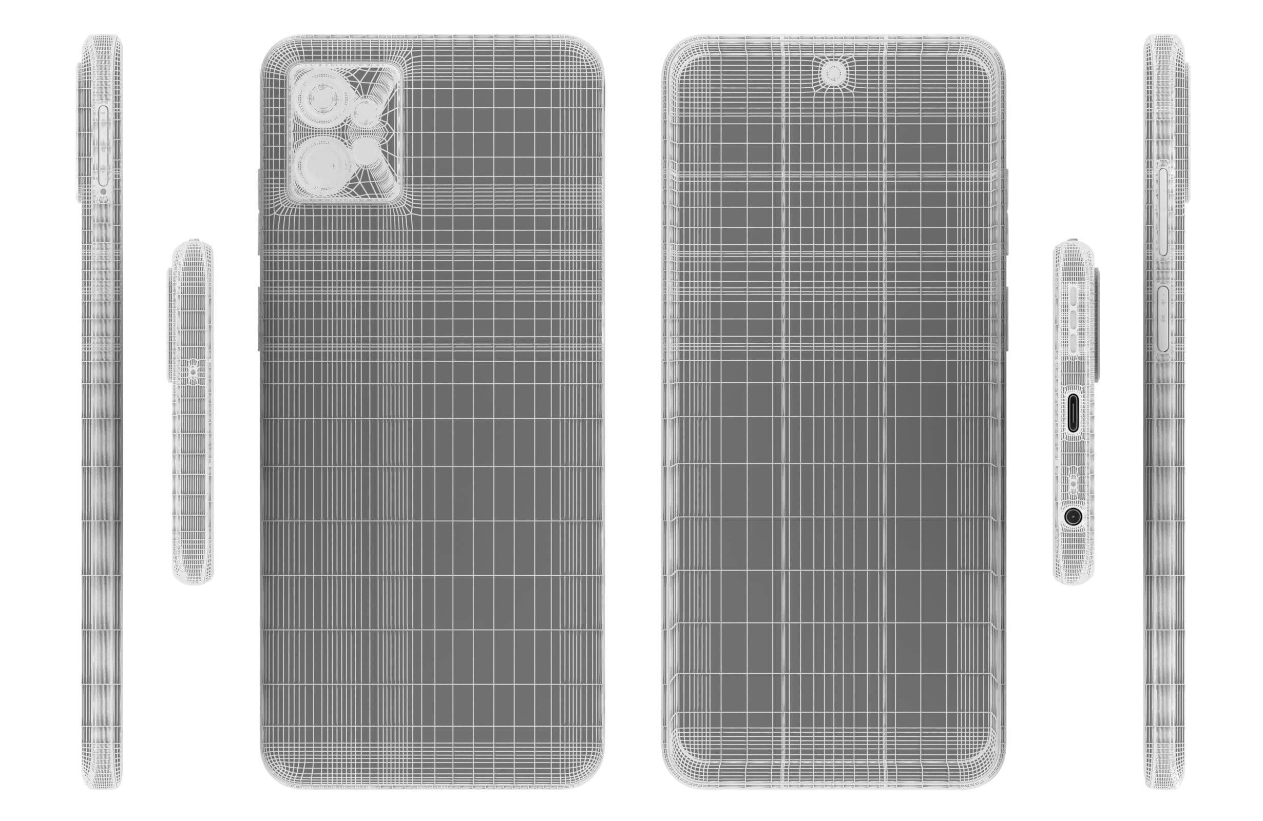 Motorola Moto G32 All Colors - 3D Model by Rever_Art