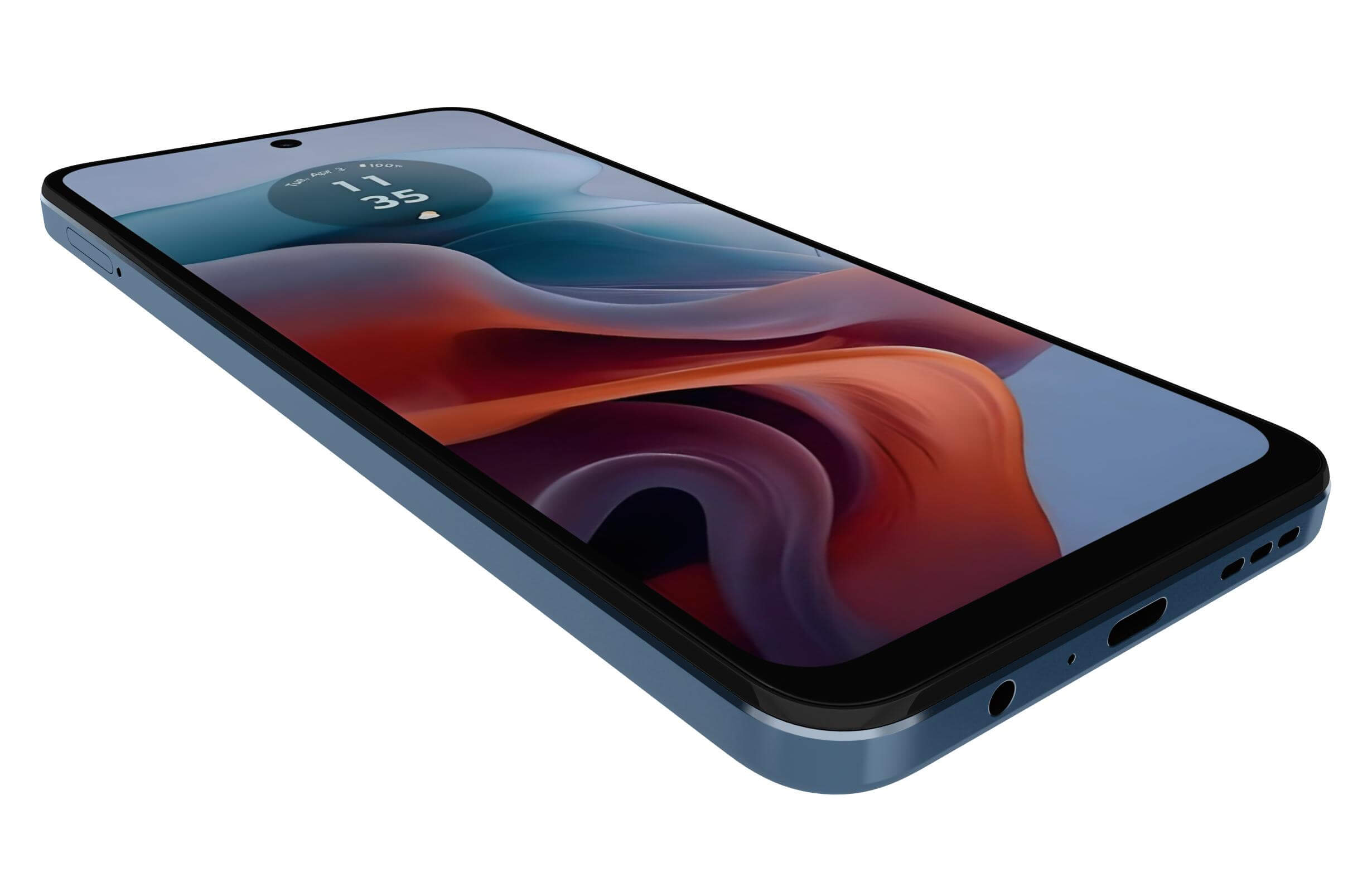 Motorola Moto G34 5G Blue - 3D Model by Rever_Art