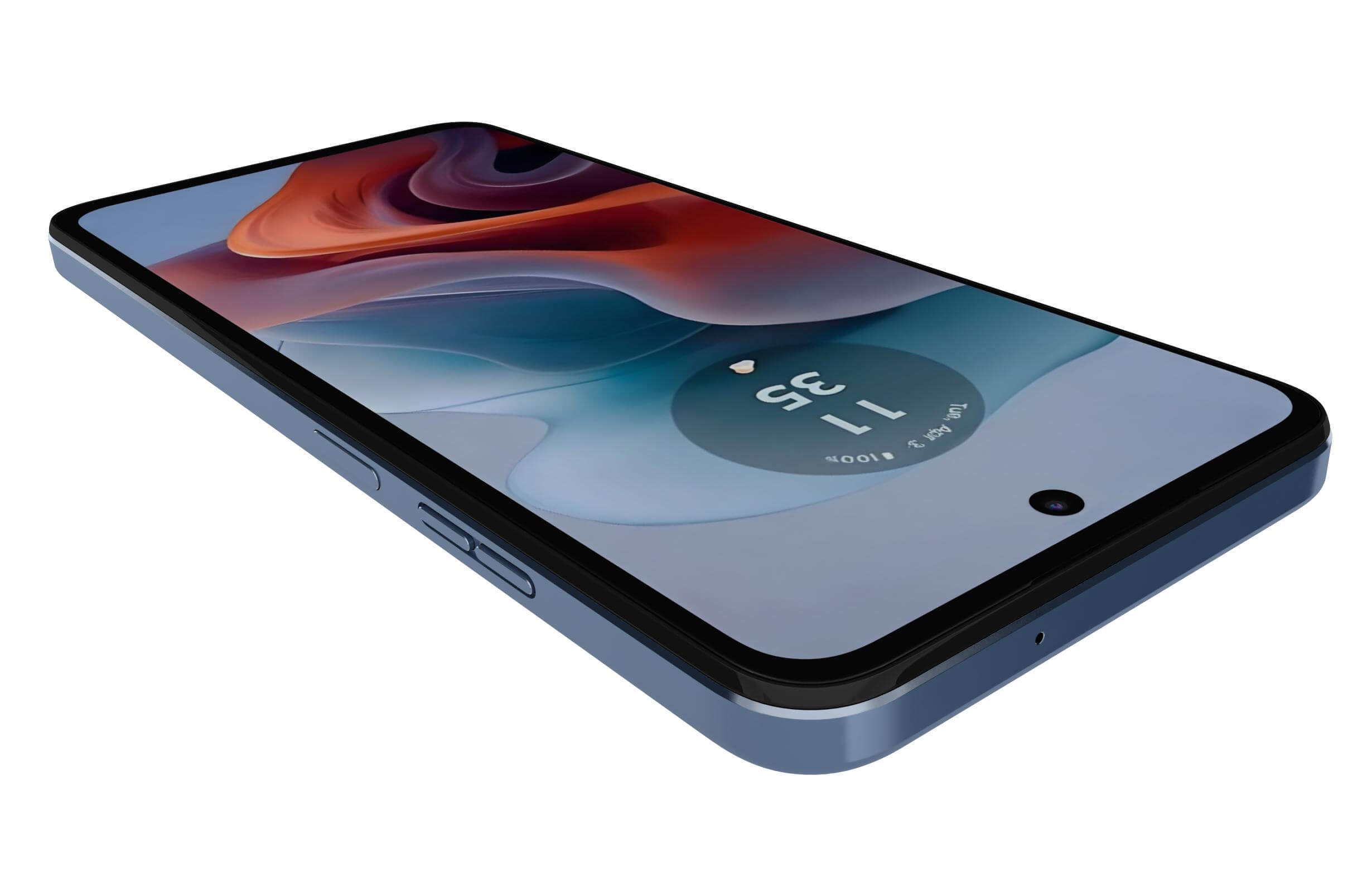 Motorola Moto G34 5G Light Blue - 3D Model by Rever_Art