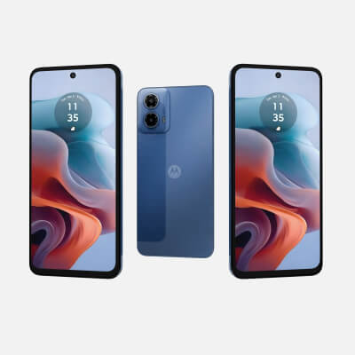 Motorola Moto G34 5G Light Blue - 3D Model by Rever_Art