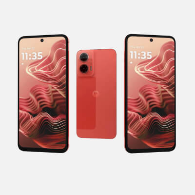 Motorola Moto G35 5G Guava Red - 3D Model by Rever_Art