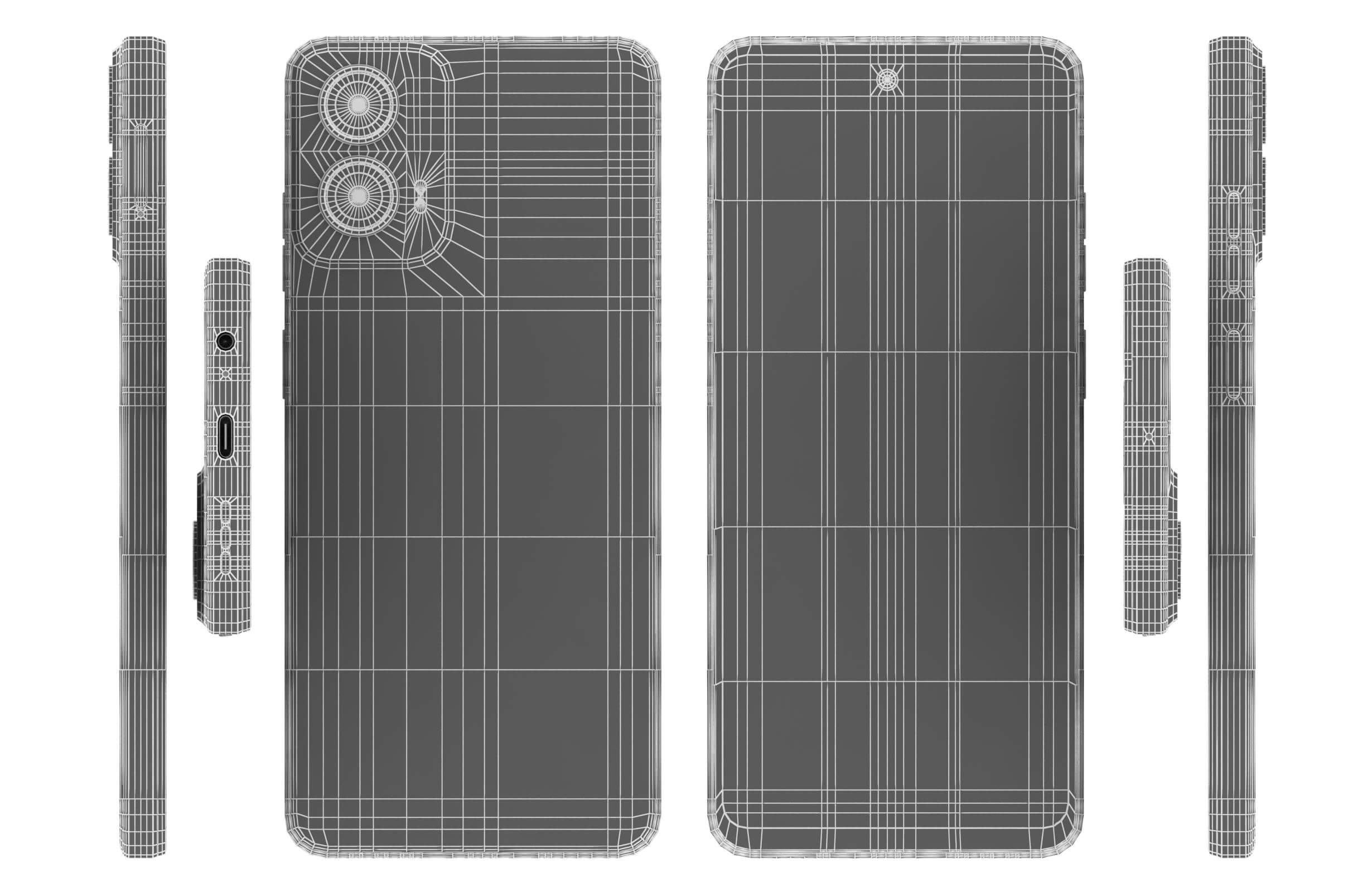 Motorola Moto G45 5G All Colors - 3D Model by Rever_Art