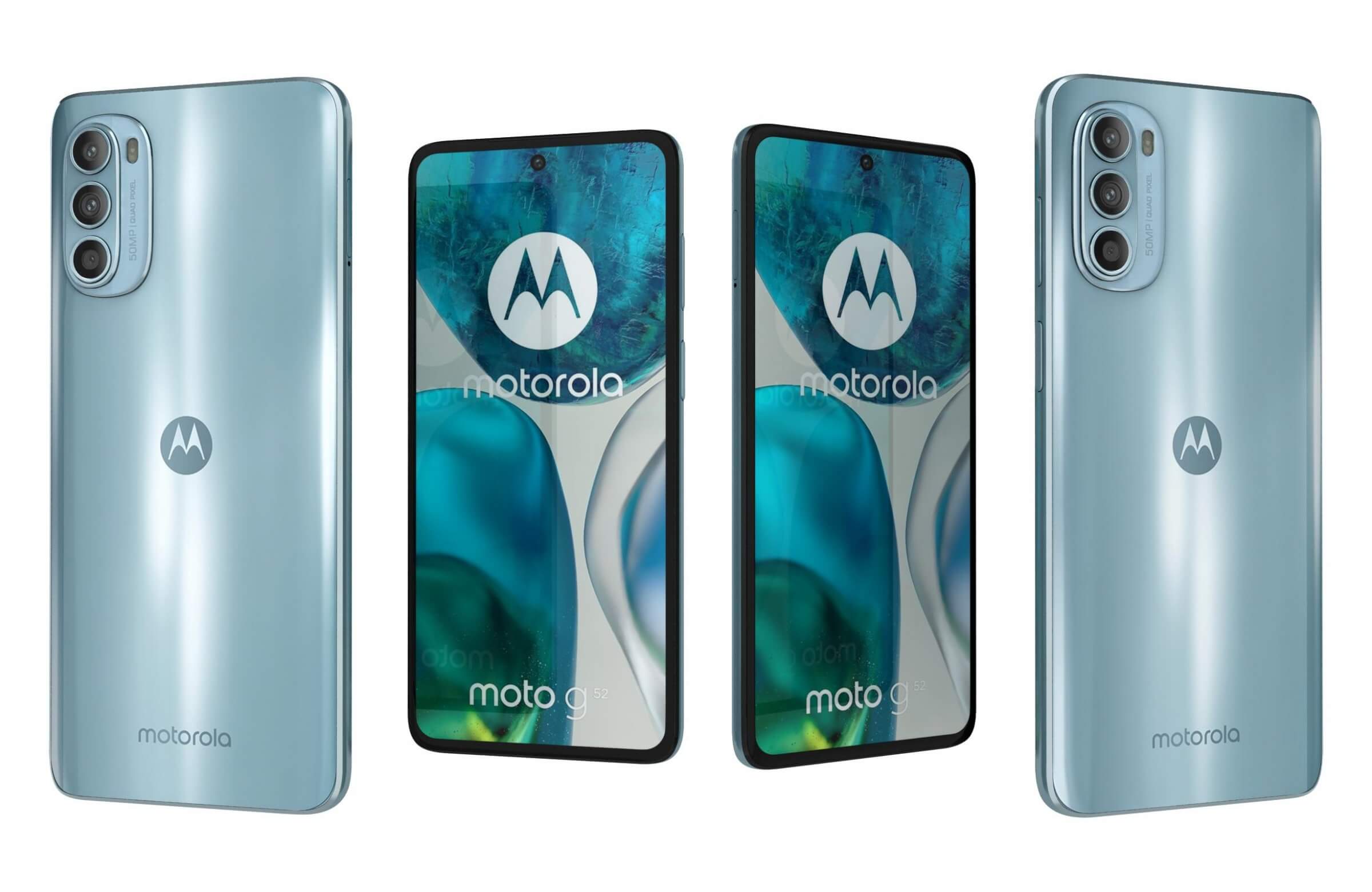 Motorola Moto G52 All Colors - 3D Model by Rever_Art