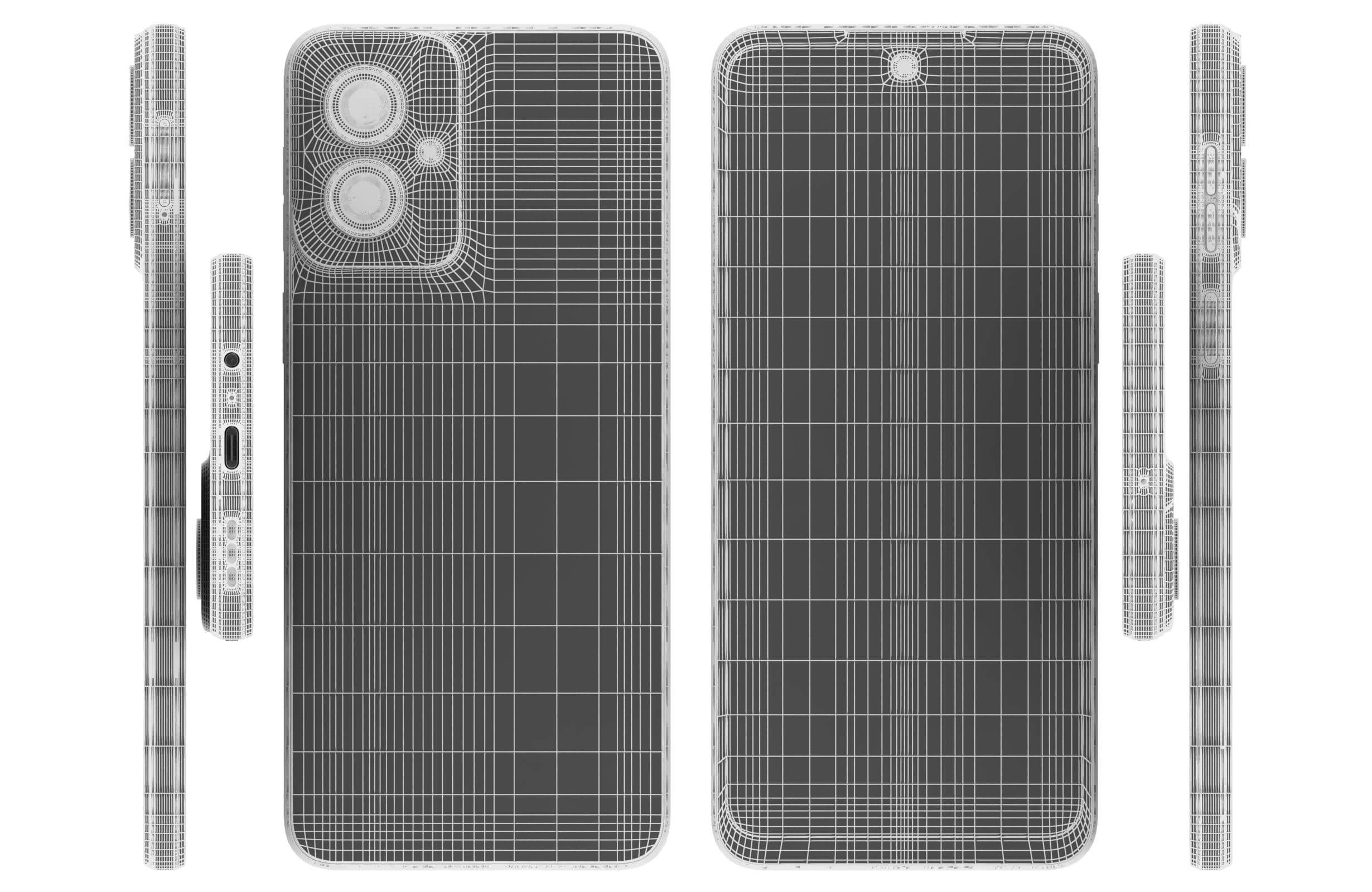 Motorola Moto G55 5G All Colors - 3D Model by Rever_Art