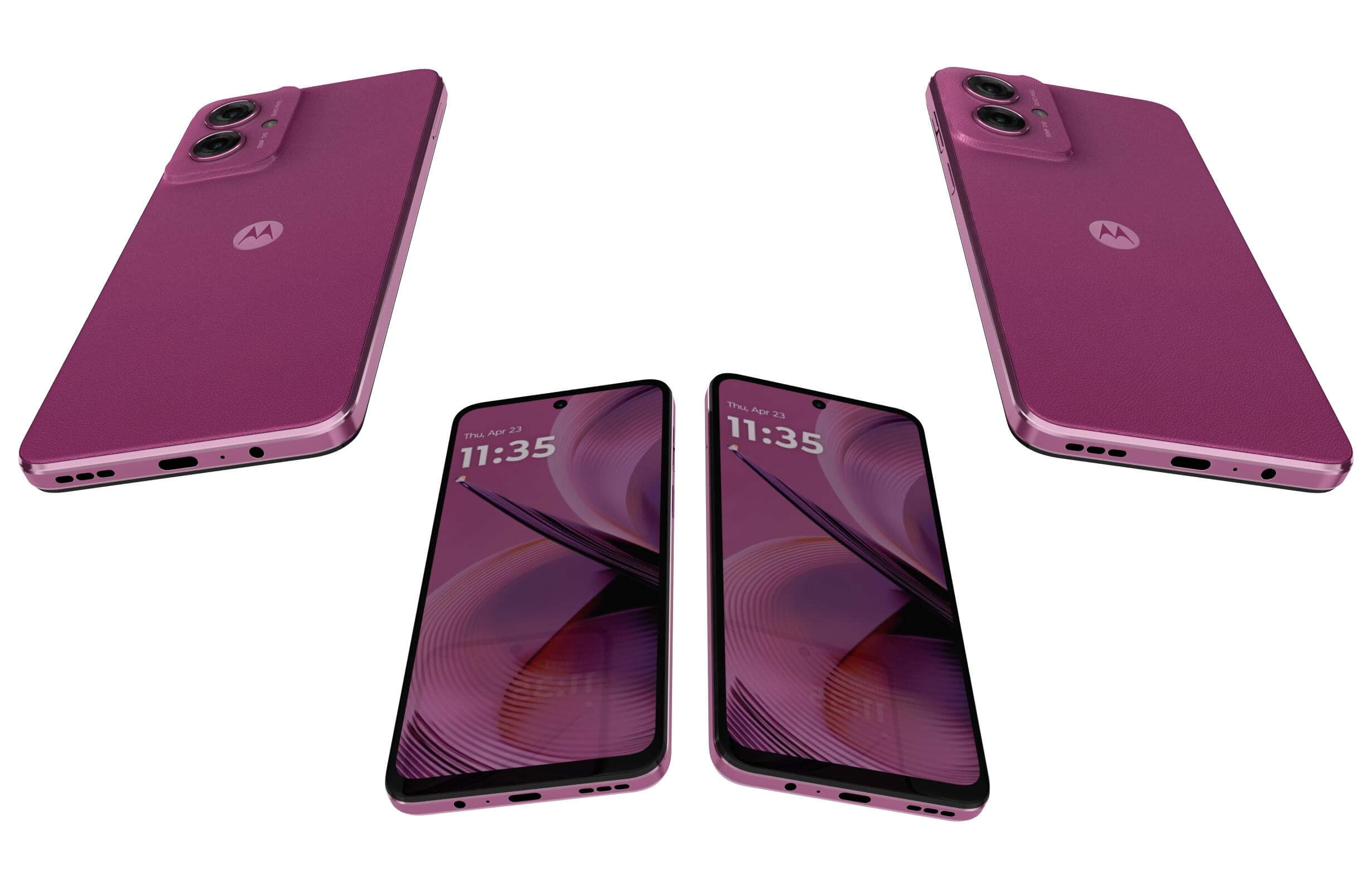 Motorola Moto G55 5G Twilight Purple - 3D Model by Rever_Art