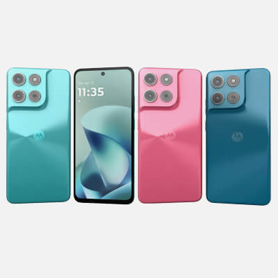 Motorola Moto G57 Power All Colors - 3D Model by Rever_Art