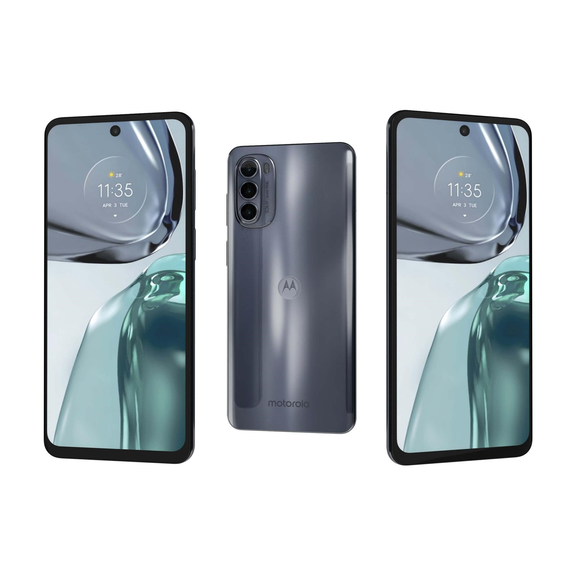 Motorola Moto G62 5G Black - 3D Model by Rever_Art