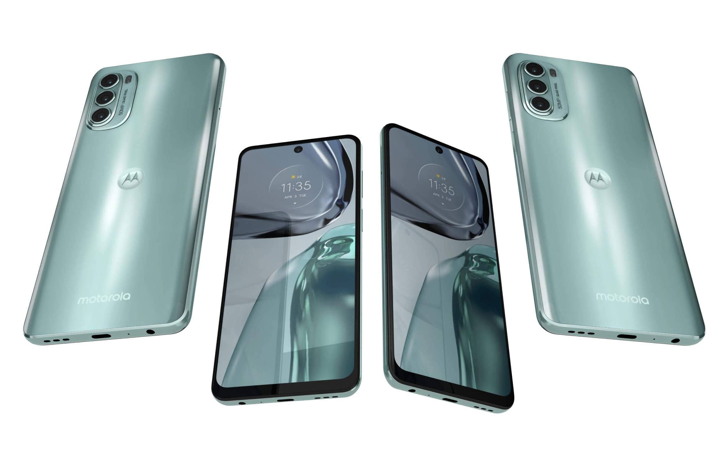 Motorola Moto G62 5G Green - 3D Model by Rever_Art