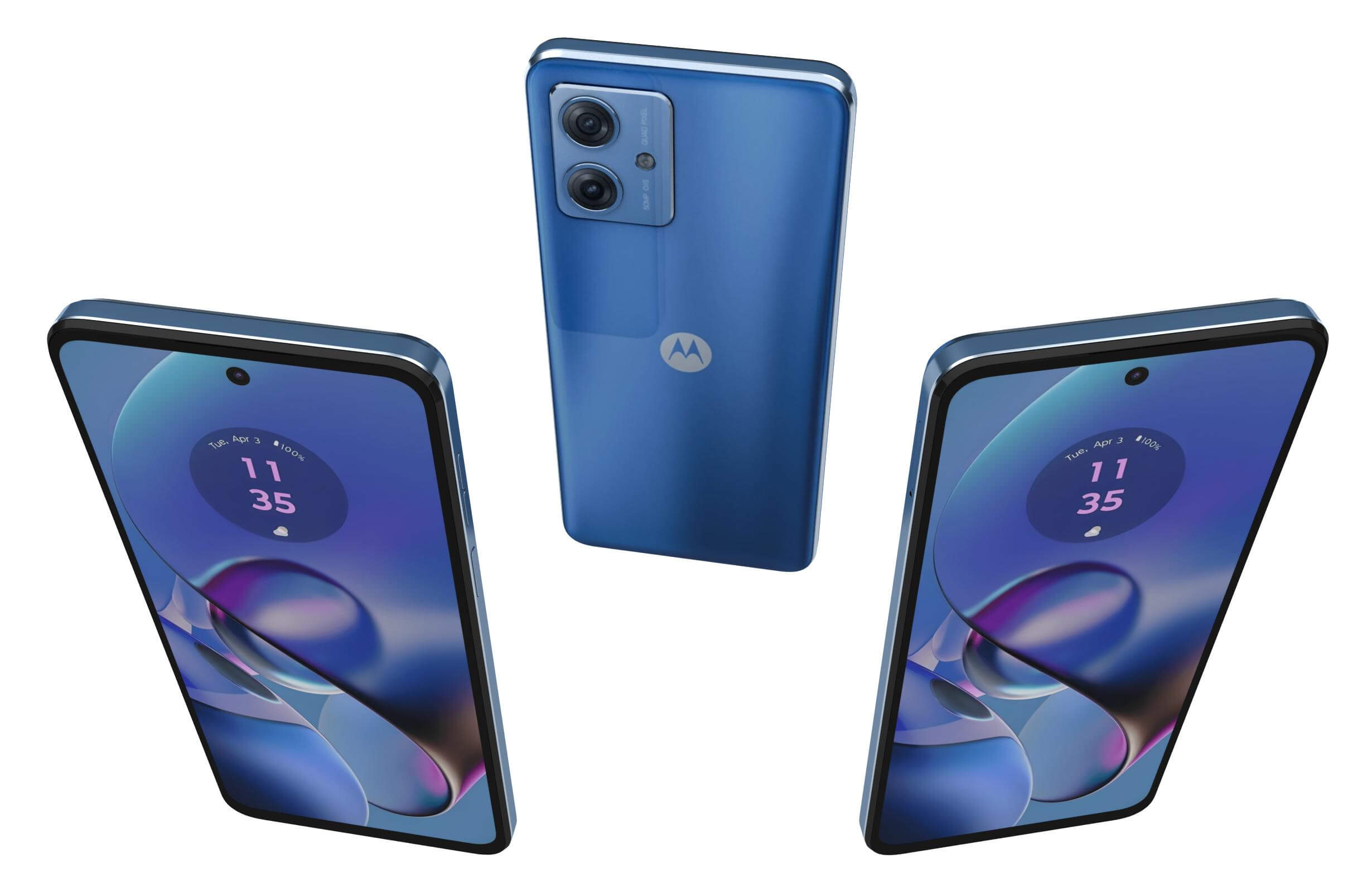 Motorola Moto G64 Blue - 3D Model by Rever_Art