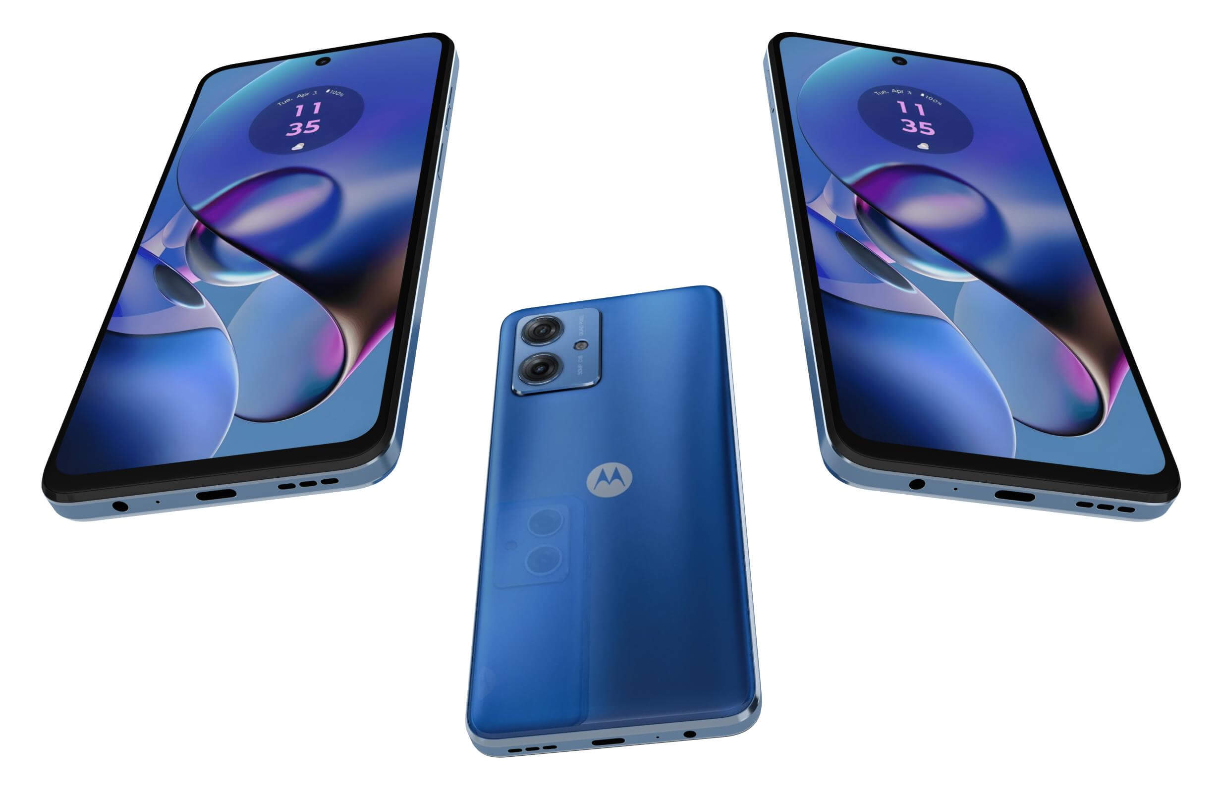 Motorola Moto G64 Blue - 3D Model by Rever_Art