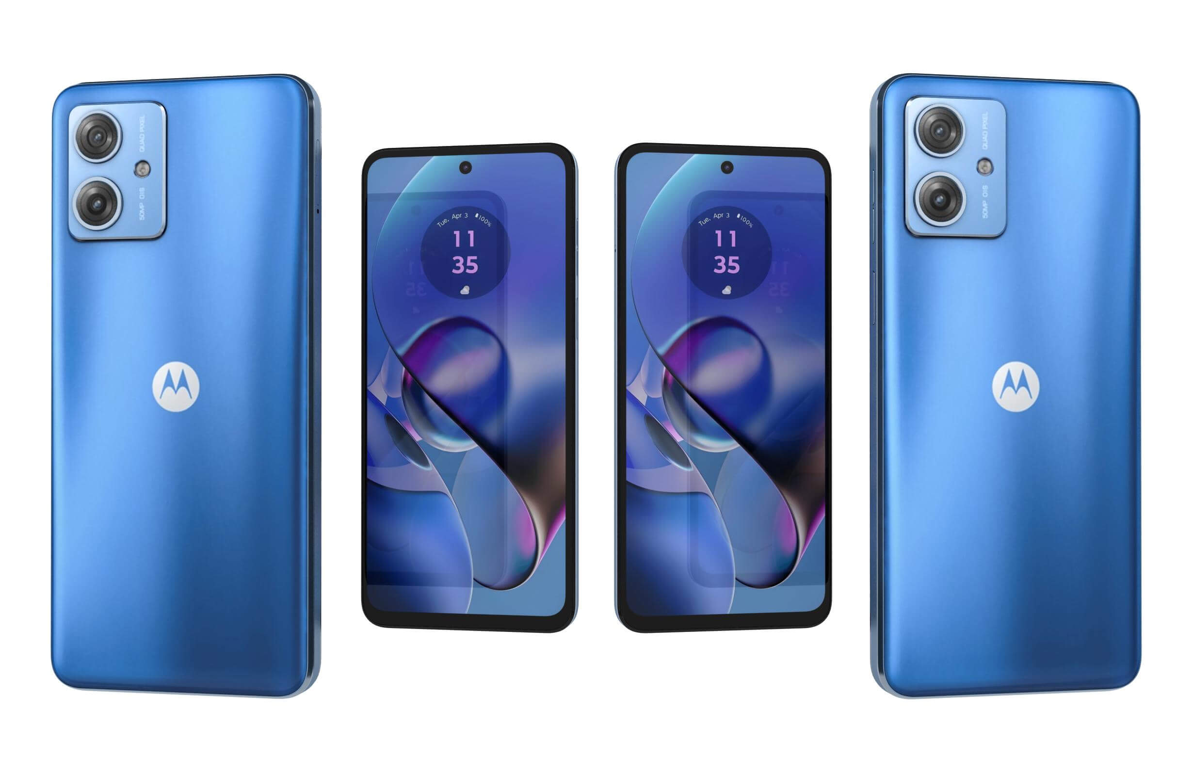 Motorola Moto G64 Blue - 3D Model by Rever_Art