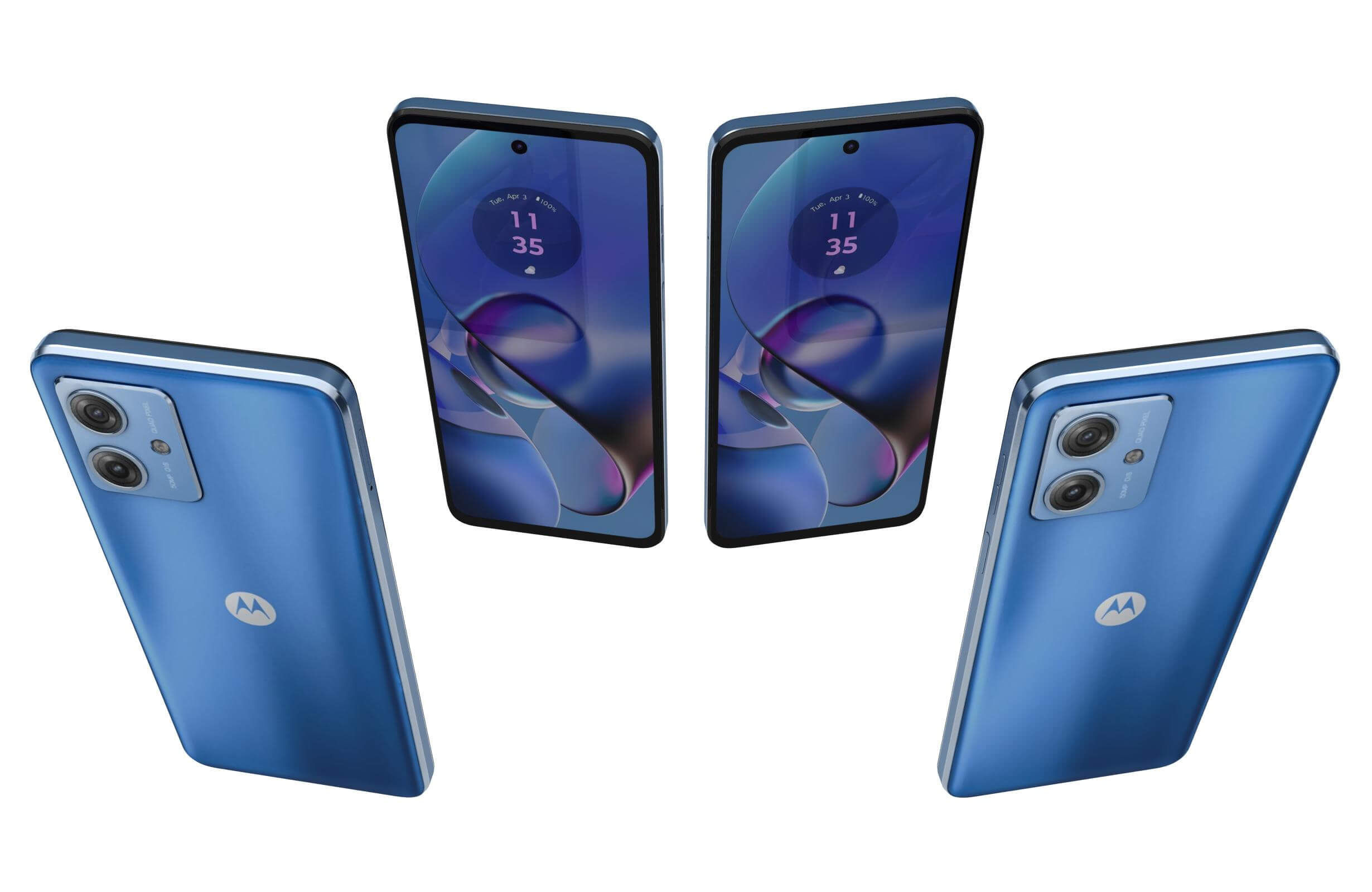 Motorola Moto G64 Blue - 3D Model by Rever_Art