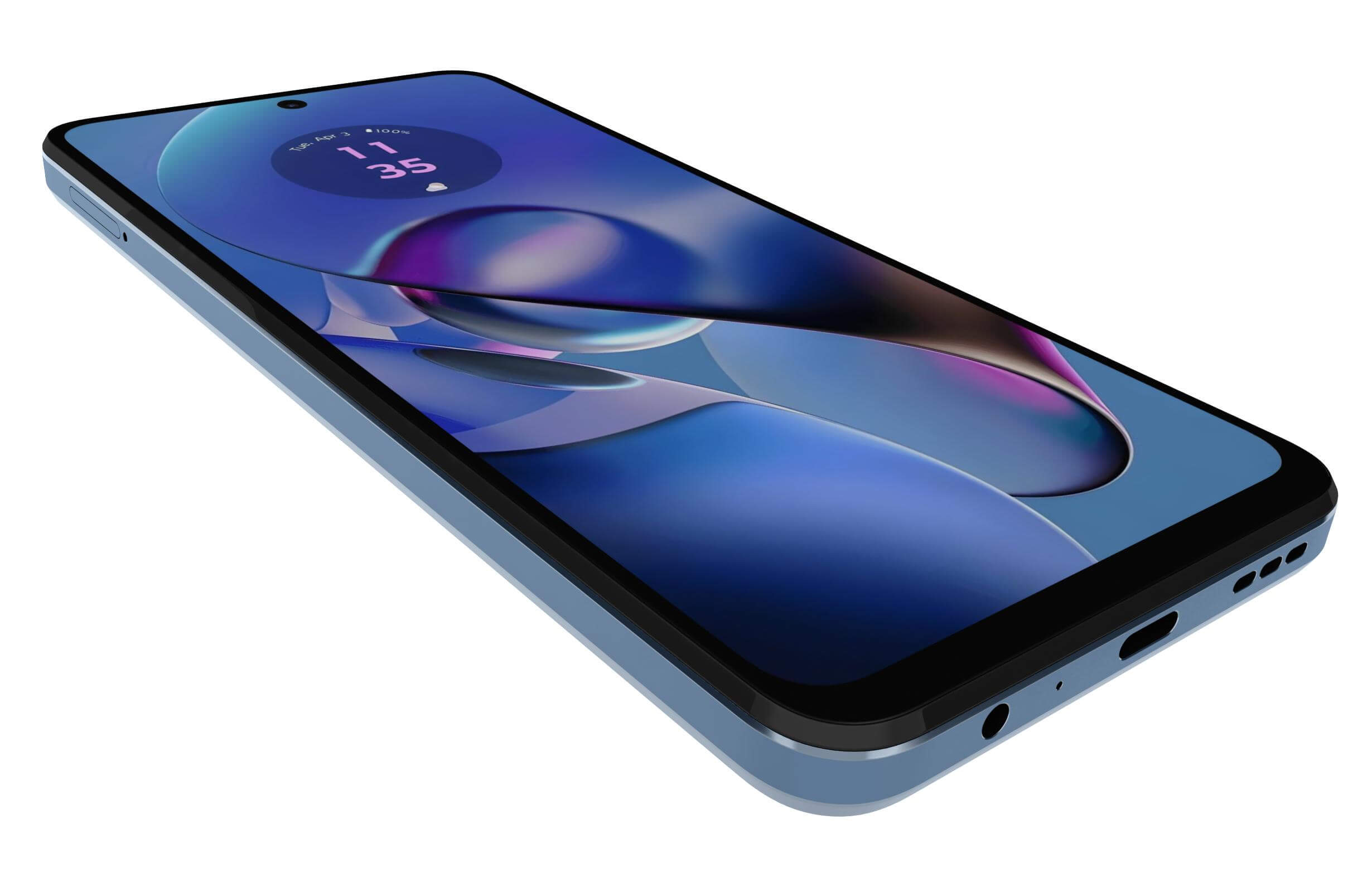 Motorola Moto G64 Blue - 3D Model by Rever_Art