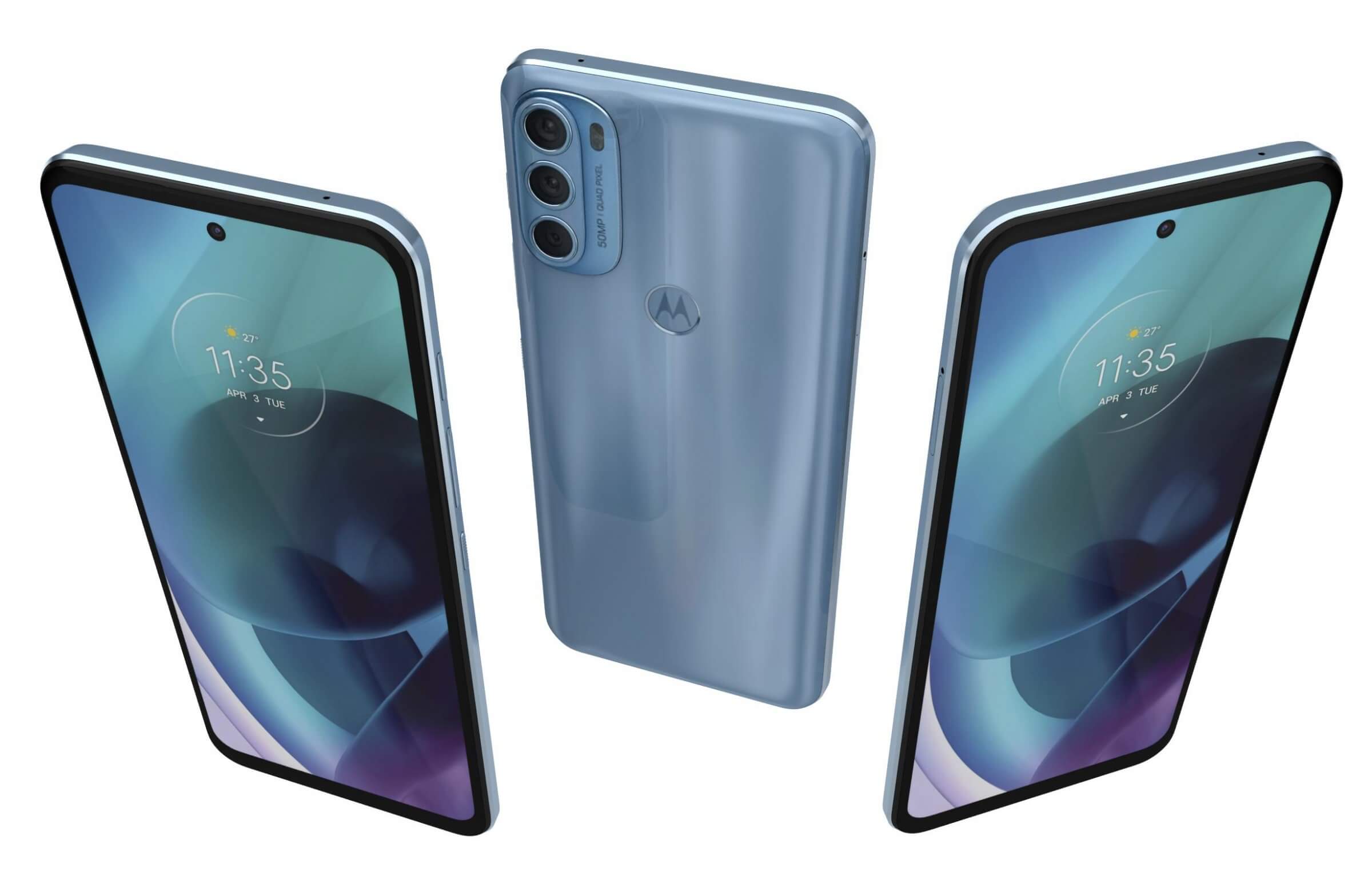 Motorola Moto G71 5G Arctic Blue - 3D Model by Rever_Art