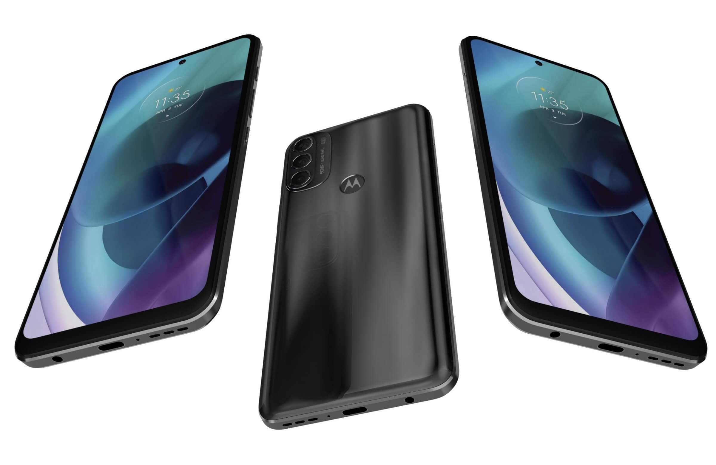 Motorola Moto G71 5G Iron Black - 3D Model by Rever_Art