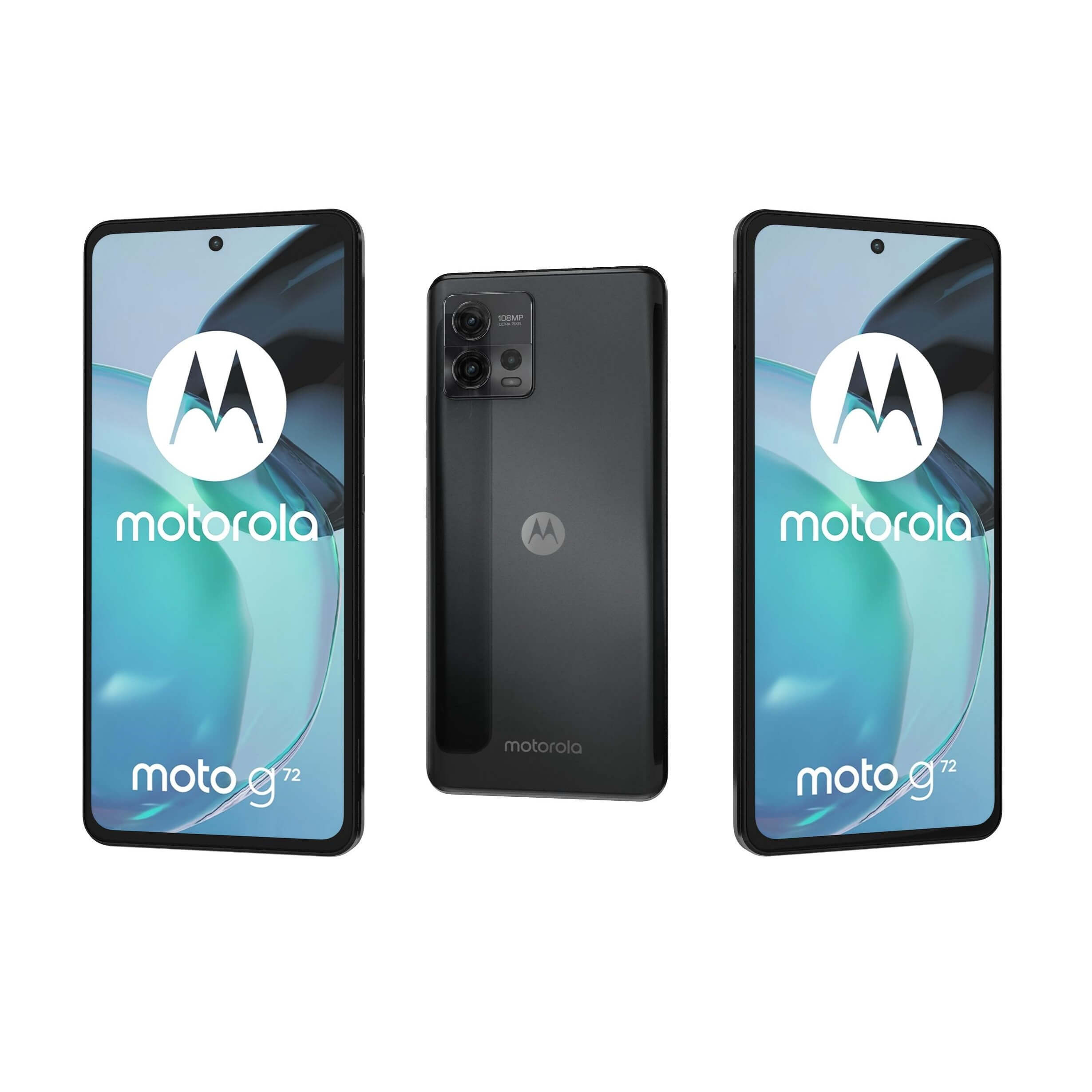 Motorola Moto G72 Black - 3D Model by Rever_Art