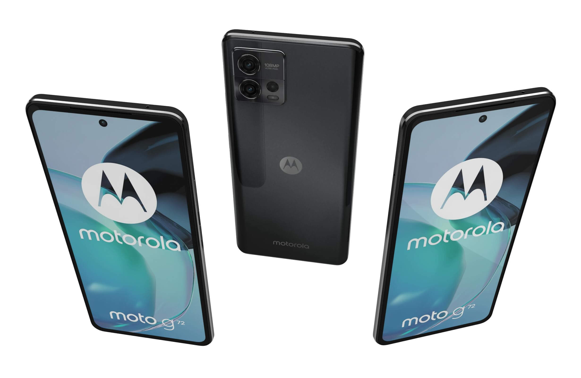 Motorola Moto G72 Black - 3D Model by Rever_Art