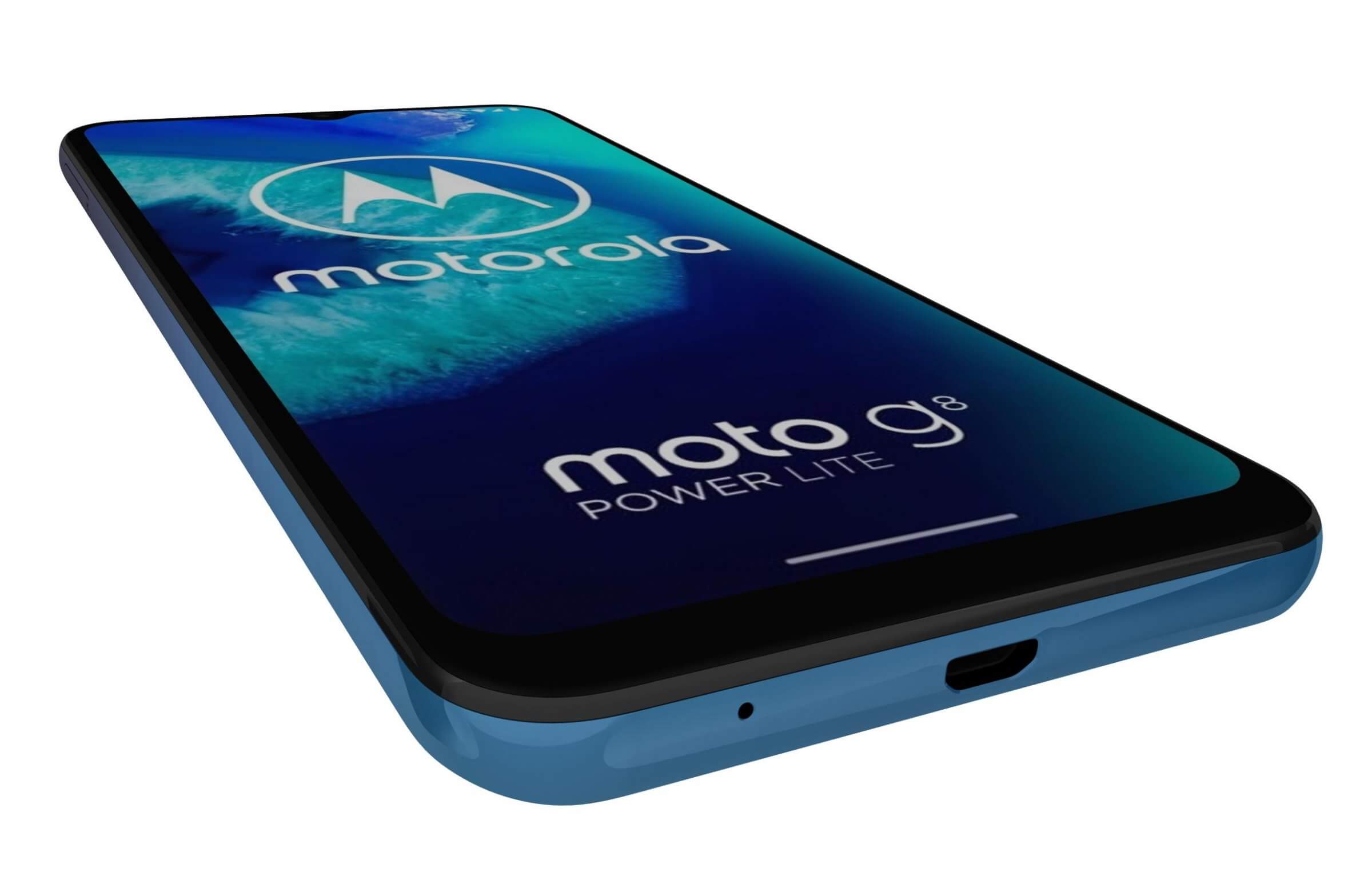 Motorola Moto G8 Royal Blue - 3D Model by Rever_Art