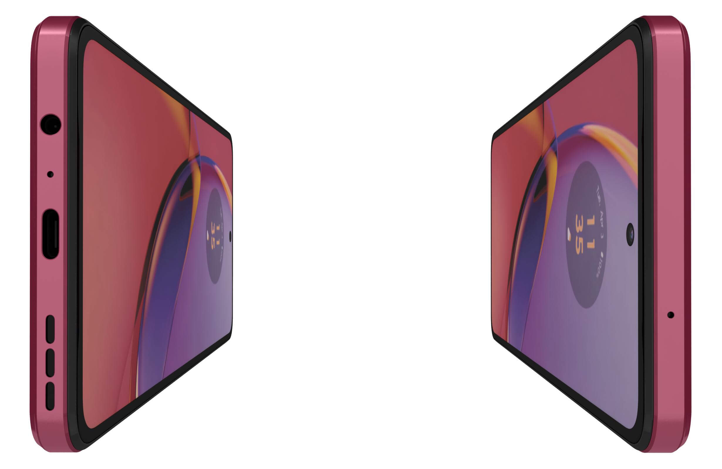 Motorola Moto G84 Red - 3D Model by Rever_Art