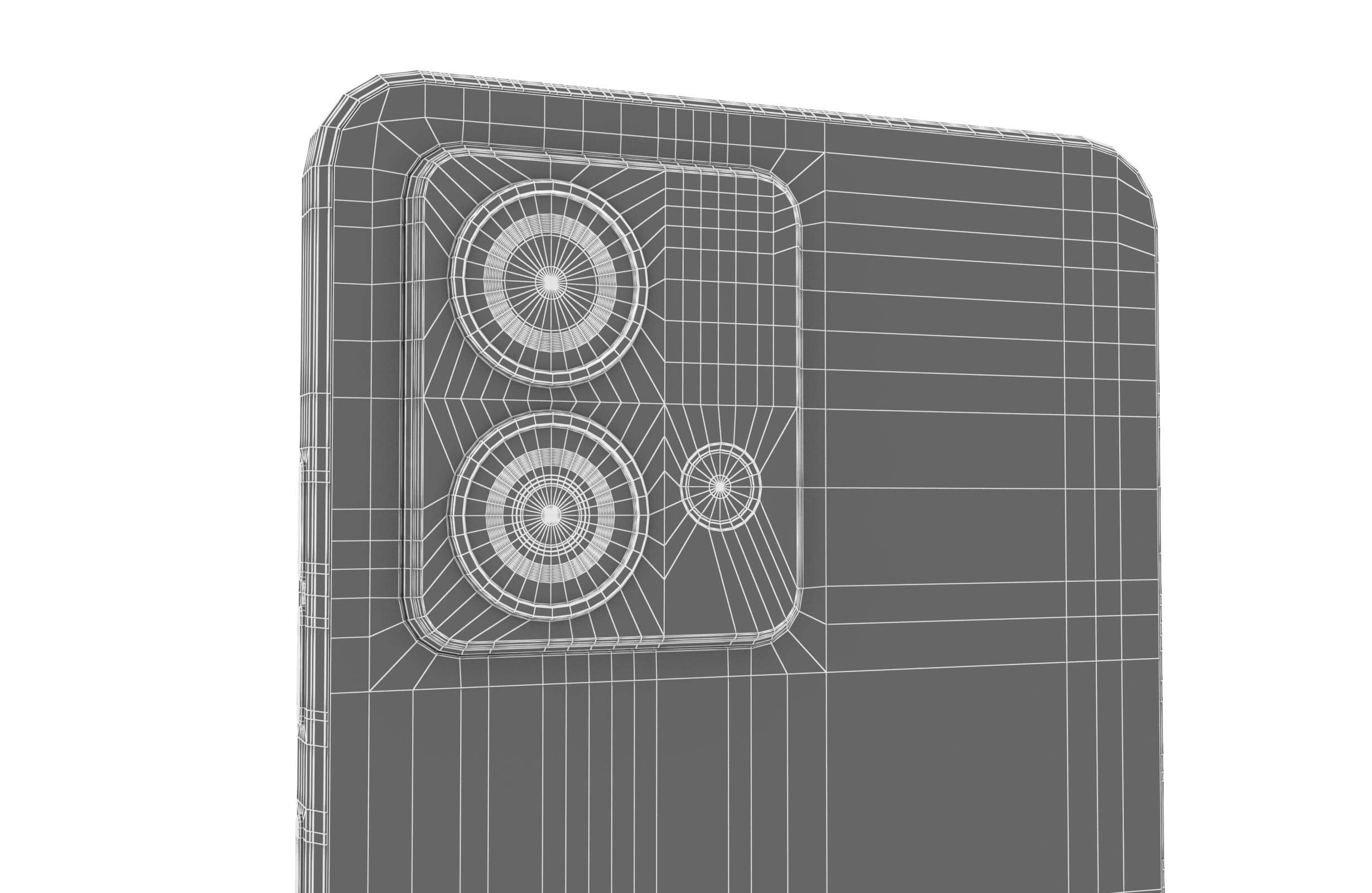 Motorola Moto G84 Red - 3D Model by Rever_Art