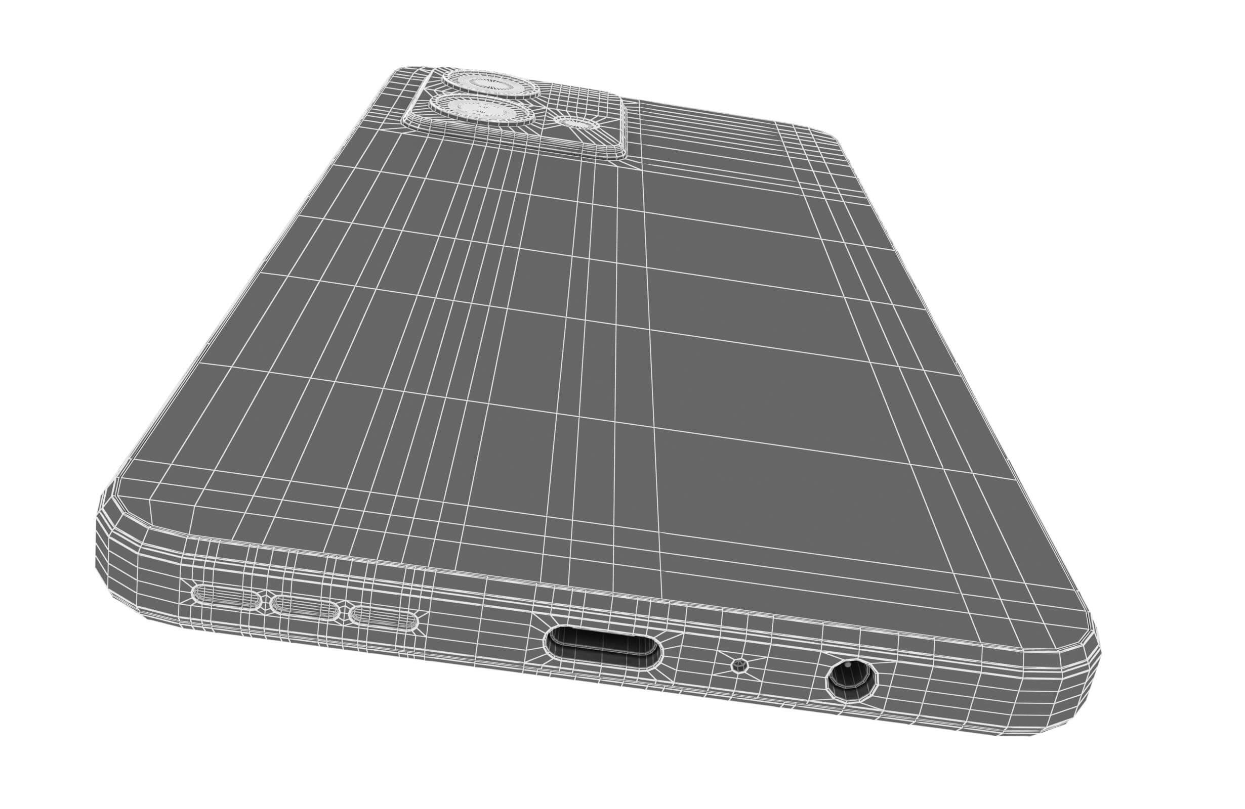 Motorola Moto G84 Red - 3D Model by Rever_Art