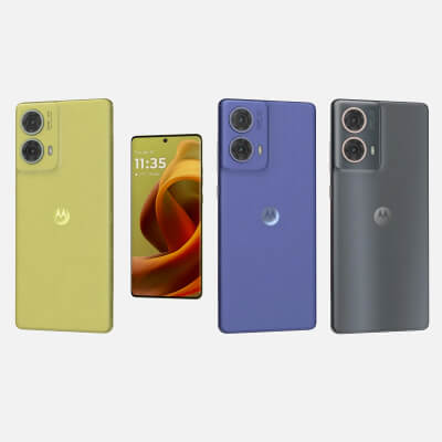 Motorola Moto G85 All Colors - 3D Model by Rever_Art