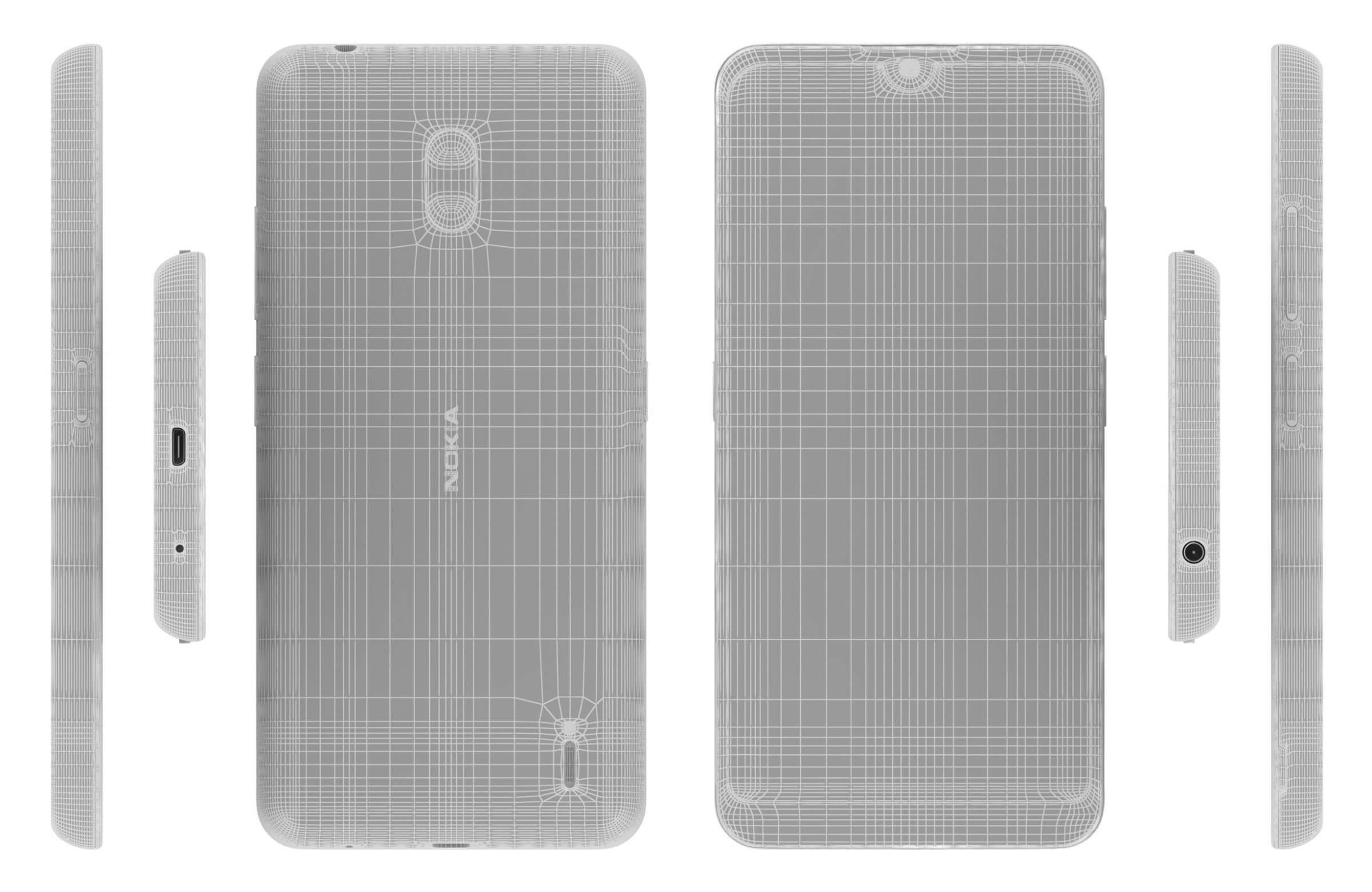 Nokia 2.2 Blue - 3D Model by Rever_Art