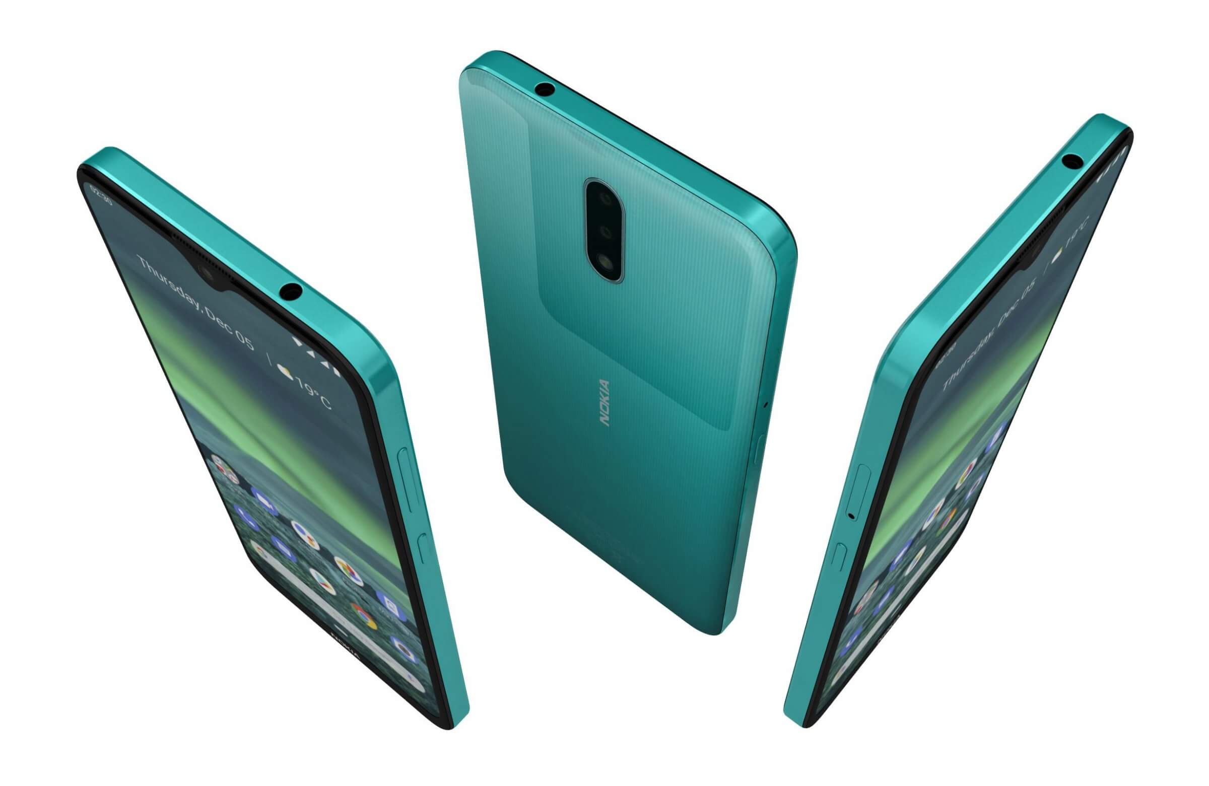 Nokia 2.3 Green - 3D Model by Rever_Art