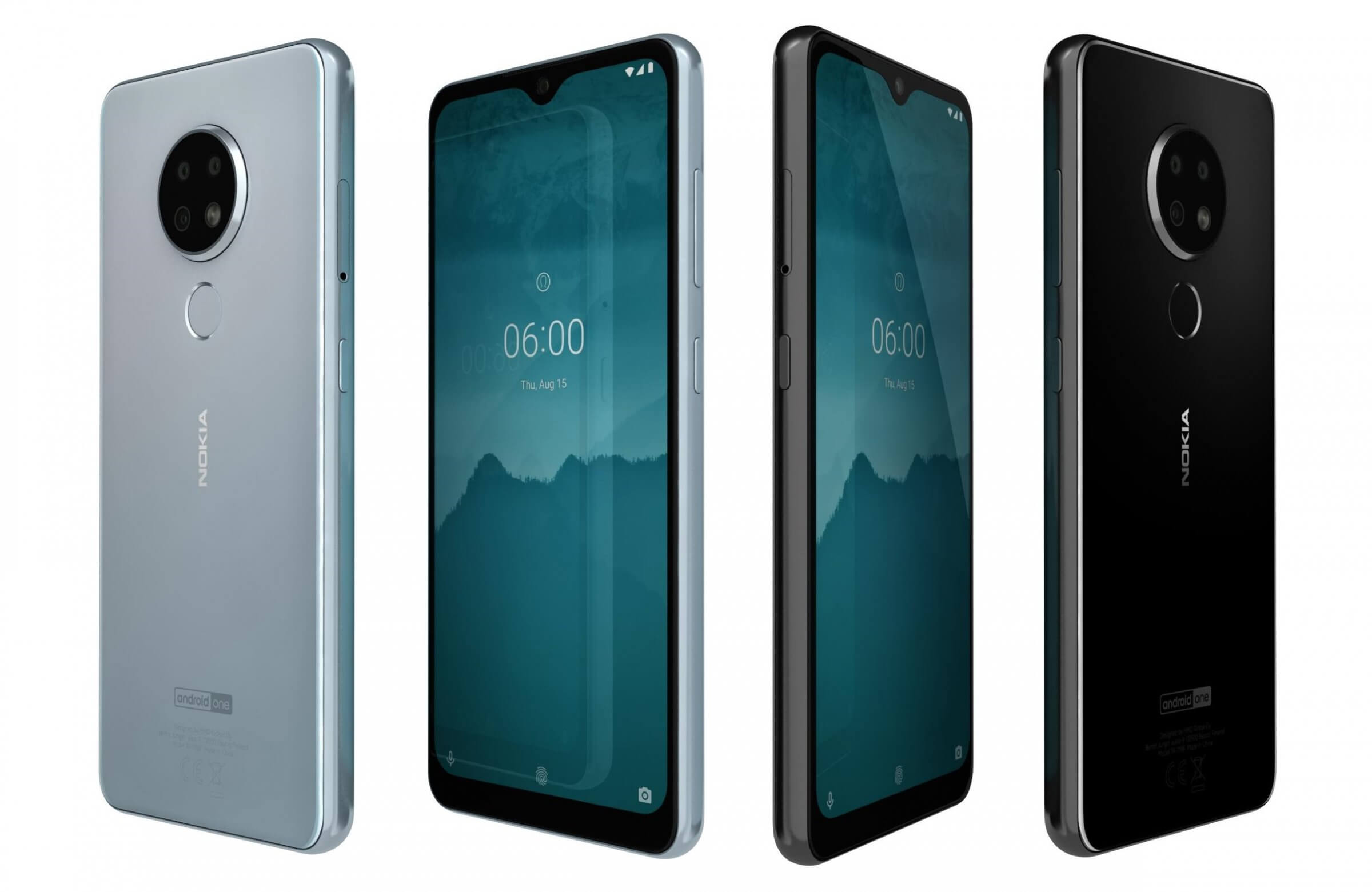 Nokia 6.2 Ceramic Black And Ice - 3D Model by Rever_Art