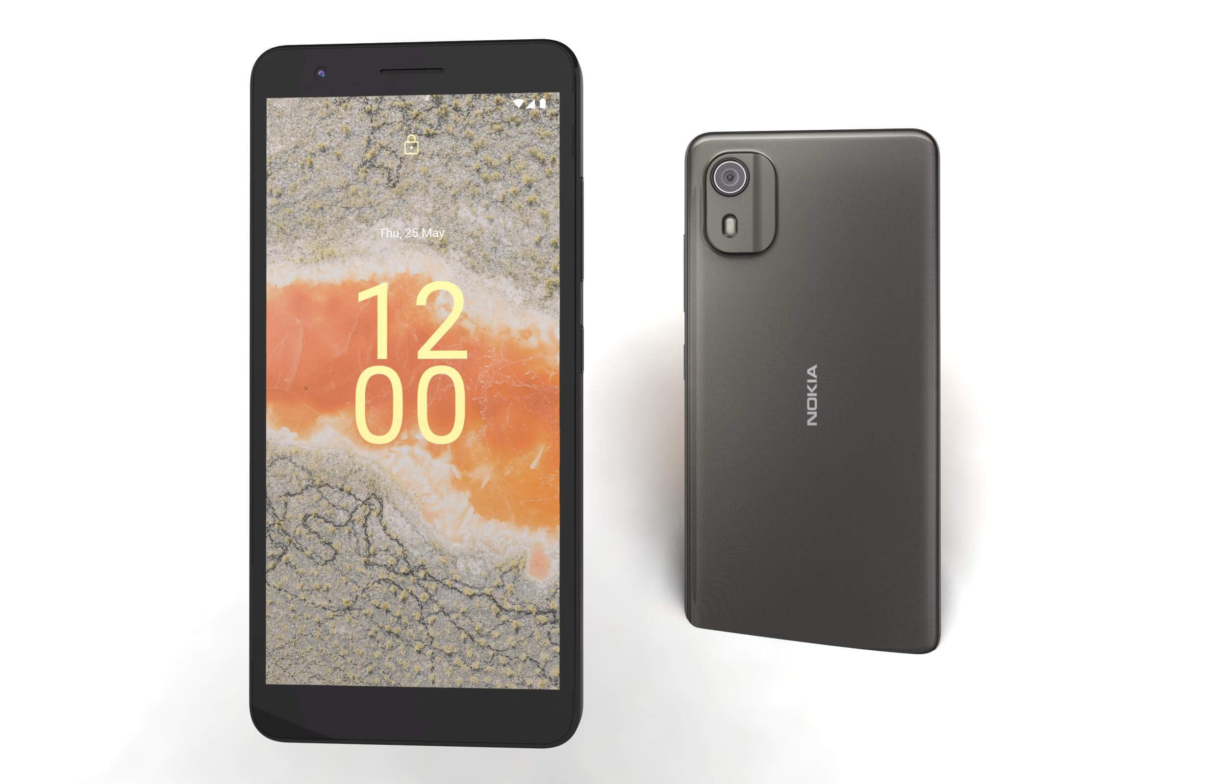 Nokia C02 Charcoal and Dark Cyan - 3D Model by Rever_Art