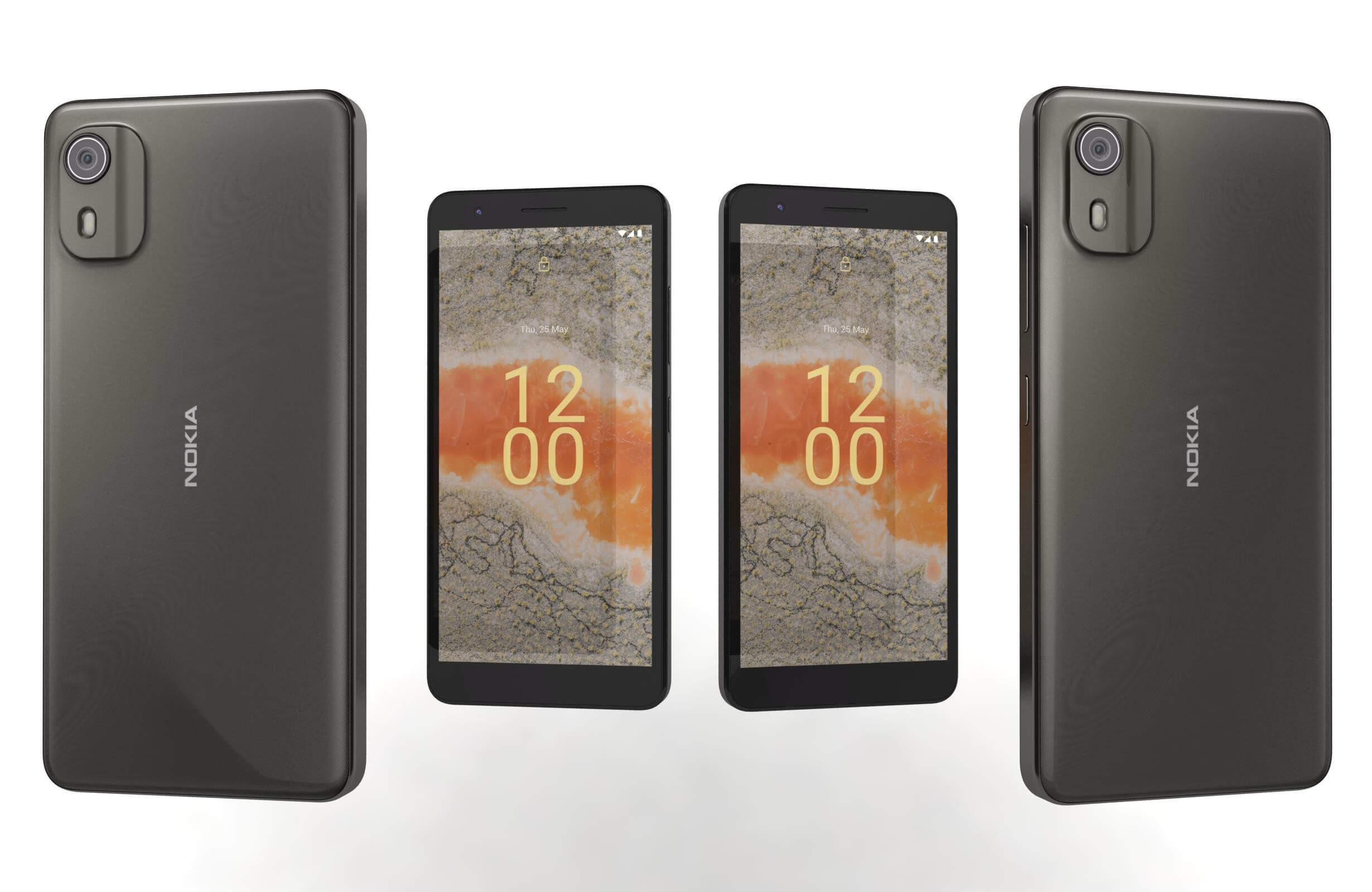 Nokia C02 Charcoal - 3D Model by Rever_Art