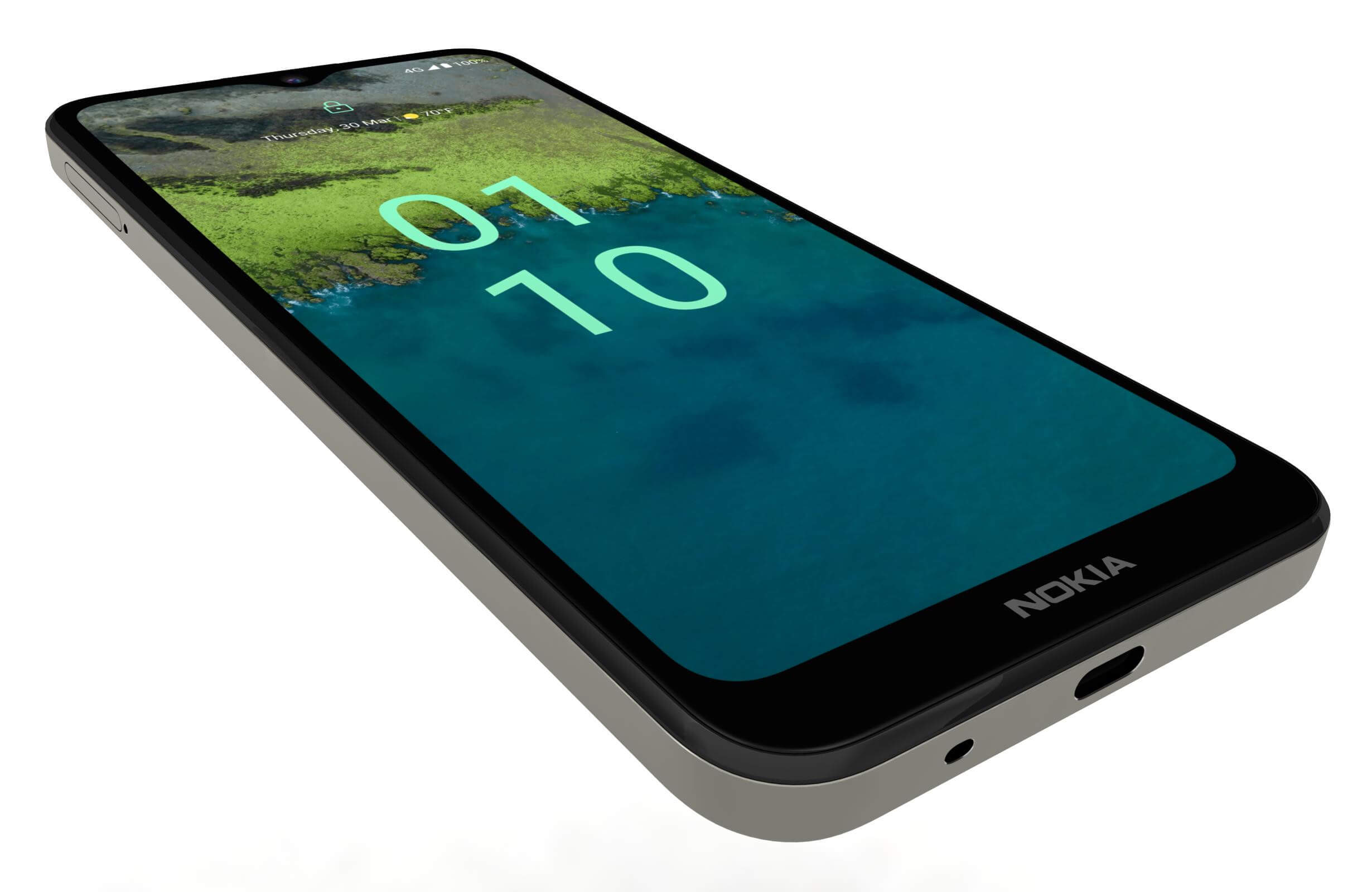 Nokia C110 Gray - 3D Model by Rever_Art