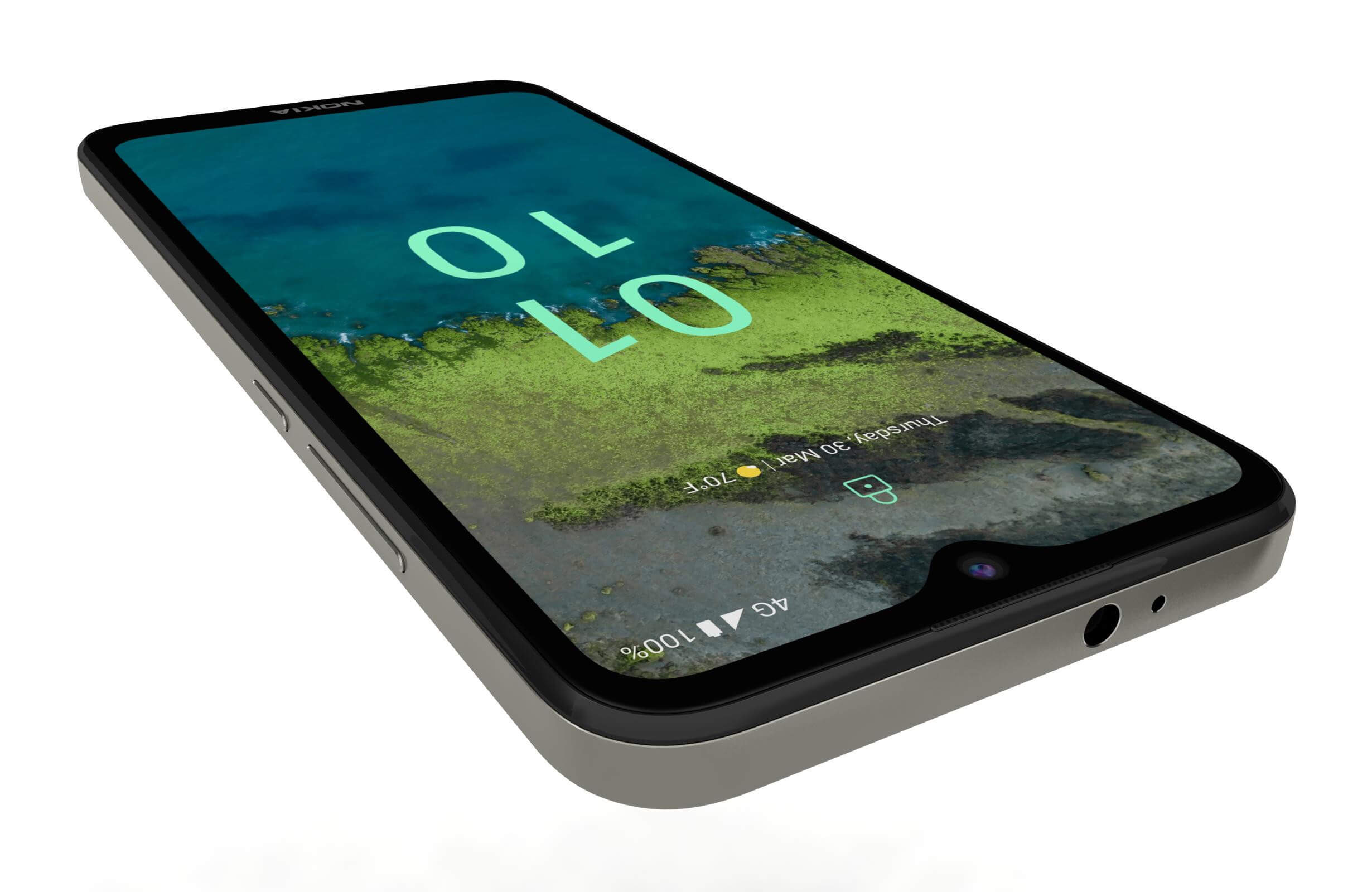 Nokia C110 Gray - 3D Model by Rever_Art