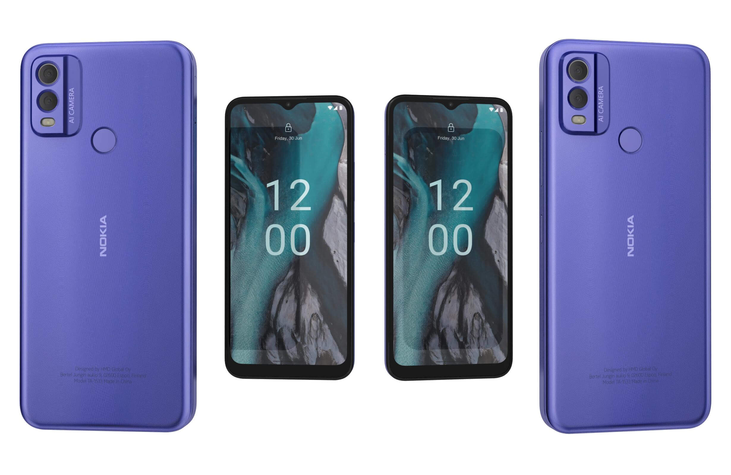 Nokia C22 All Colors - 3D Model by Rever_Art