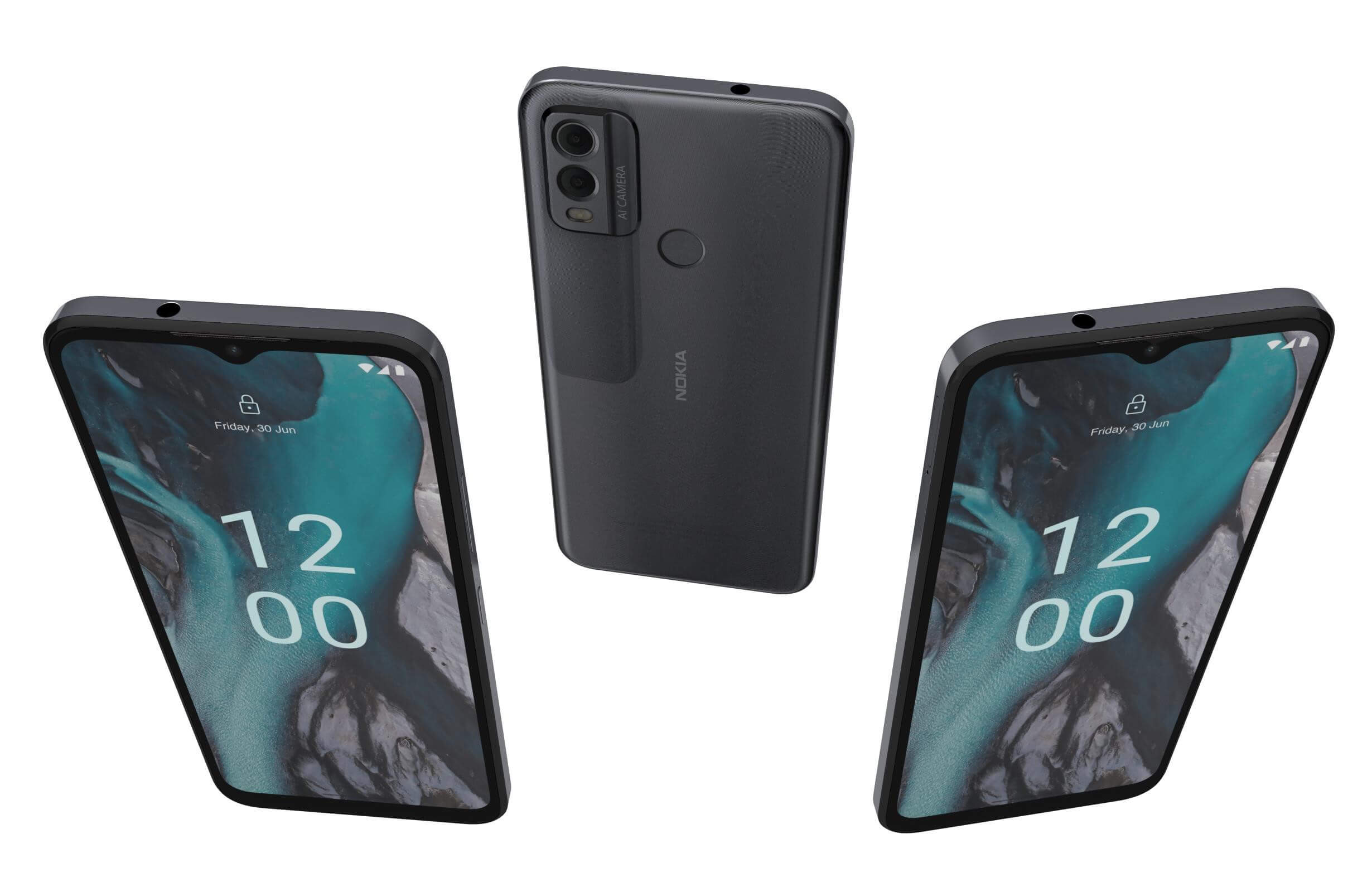 Nokia C22 Black - 3D Model by Rever_Art