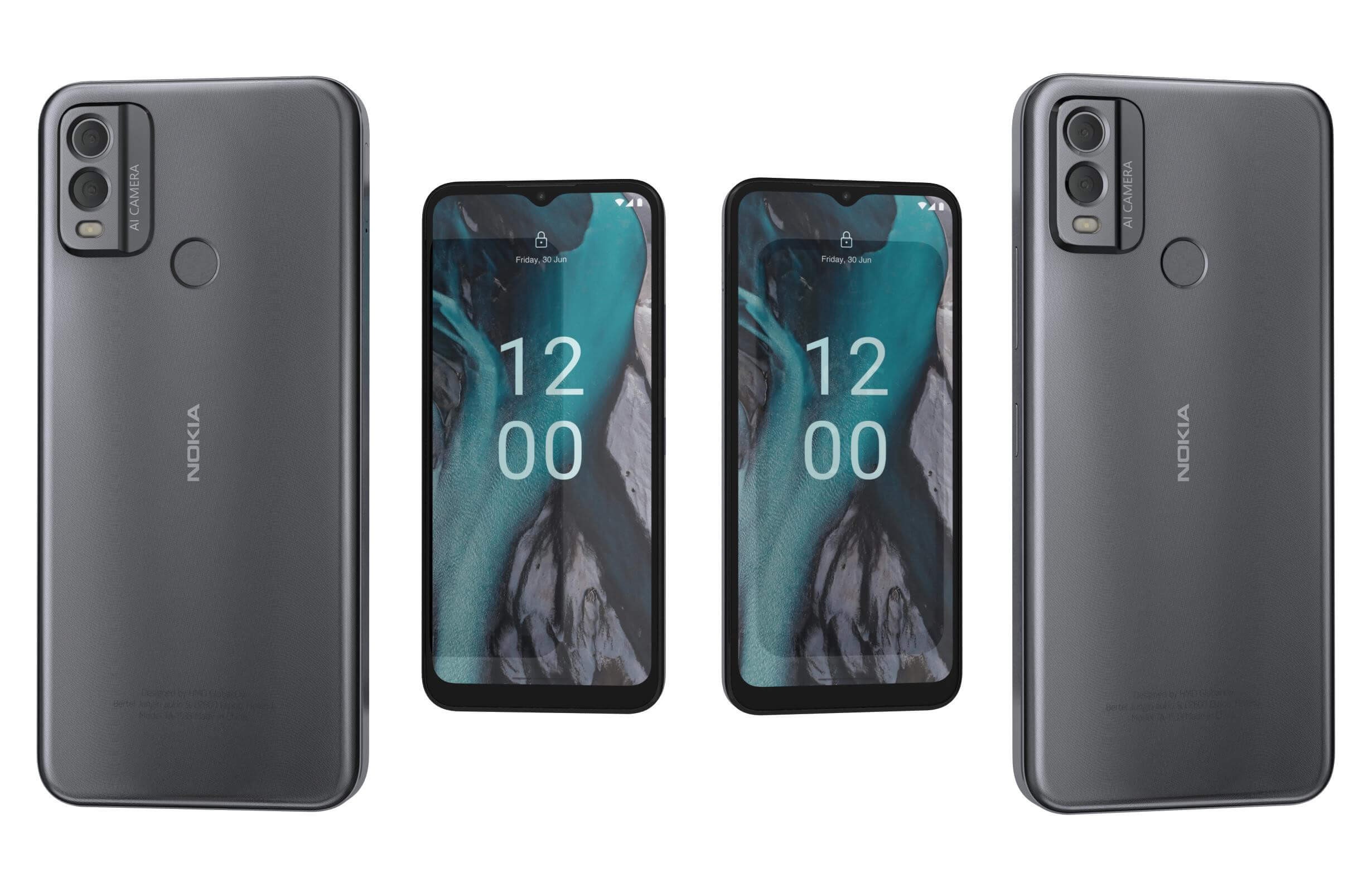 Nokia C22 Black - 3D Model by Rever_Art