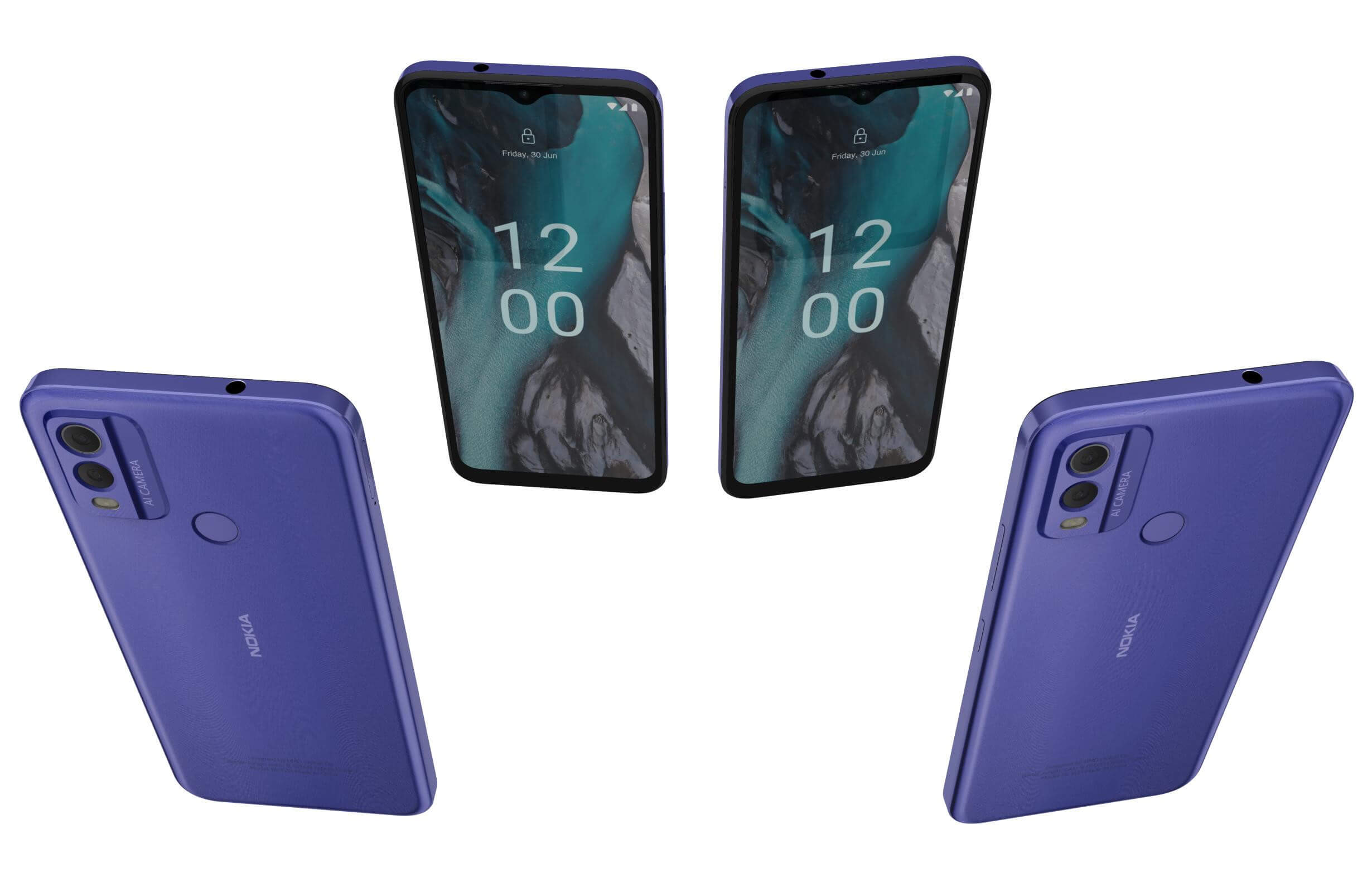 Nokia C22 Purple - 3D Model by Rever_Art