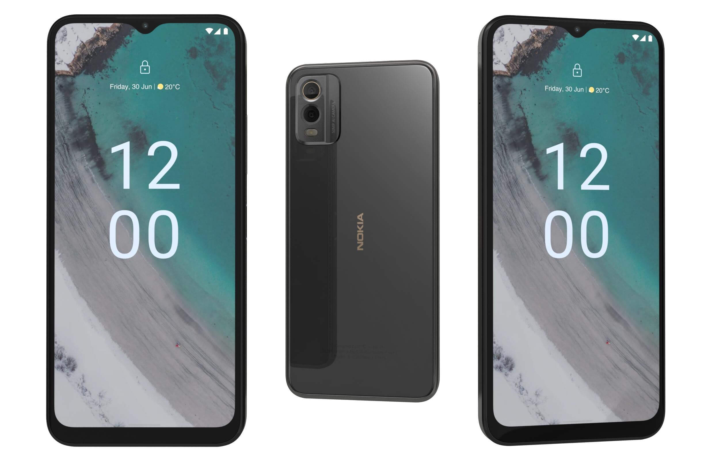 Nokia C32 All Colors - 3D Model by Rever_Art