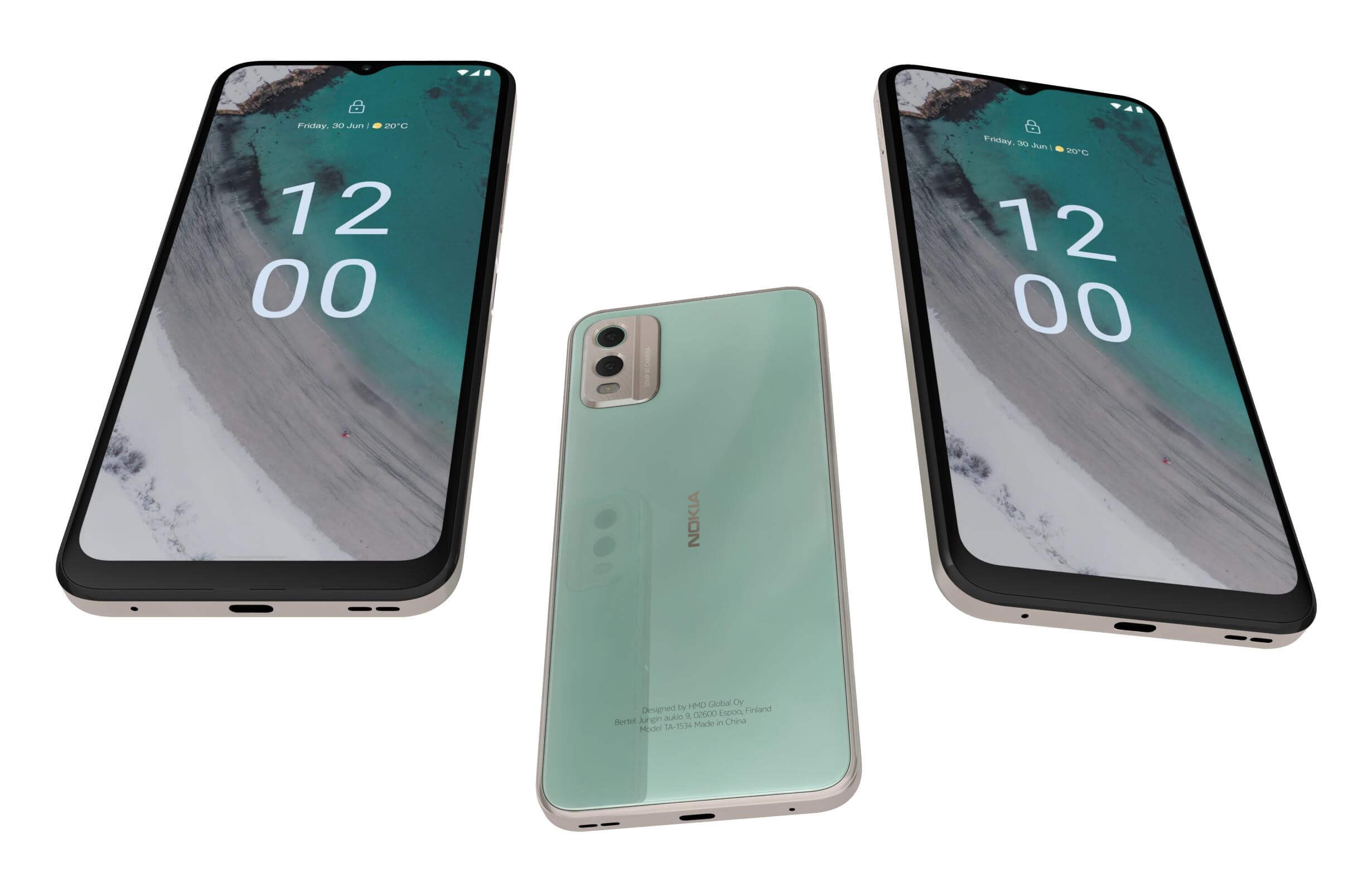 Nokia C32 All Colors - 3D Model by Rever_Art