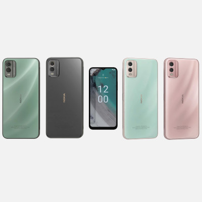 Nokia C32 All Colors - 3D Model by Rever_Art