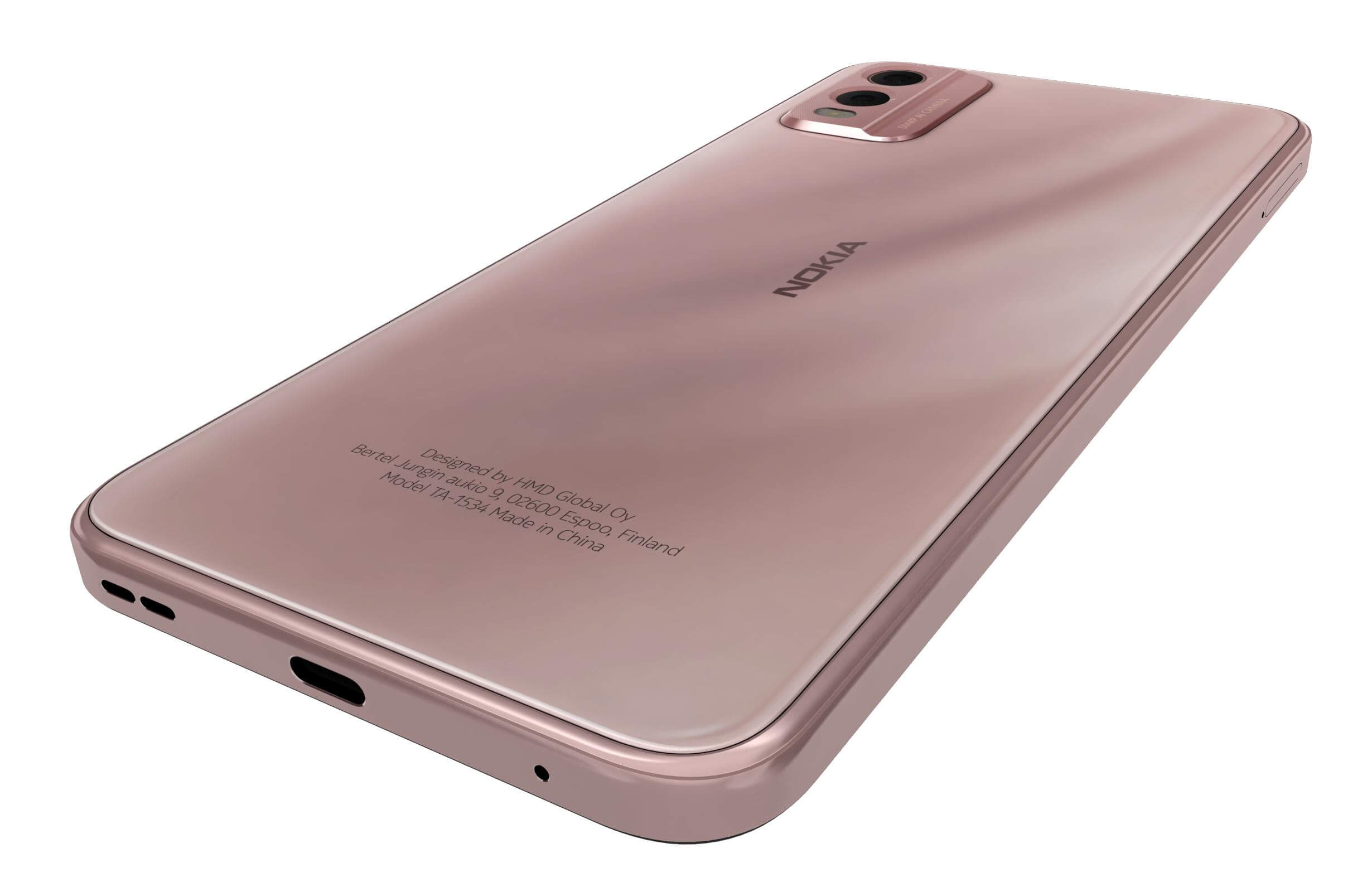 Nokia C32 Beach Pink - 3D Model by Rever_Art