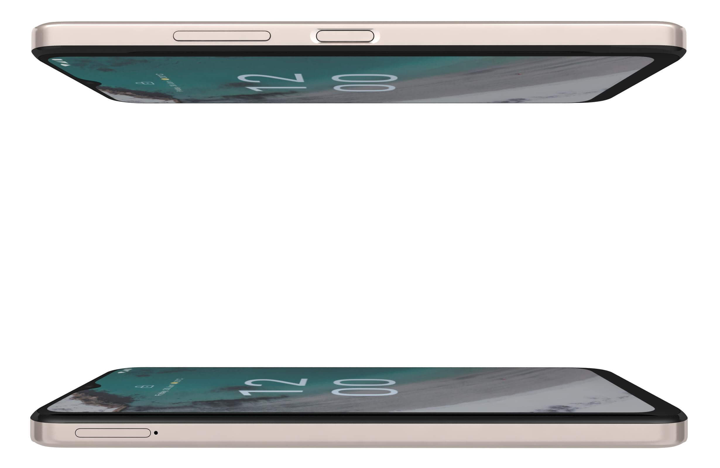 Nokia C32 Mint - 3D Model by Rever_Art