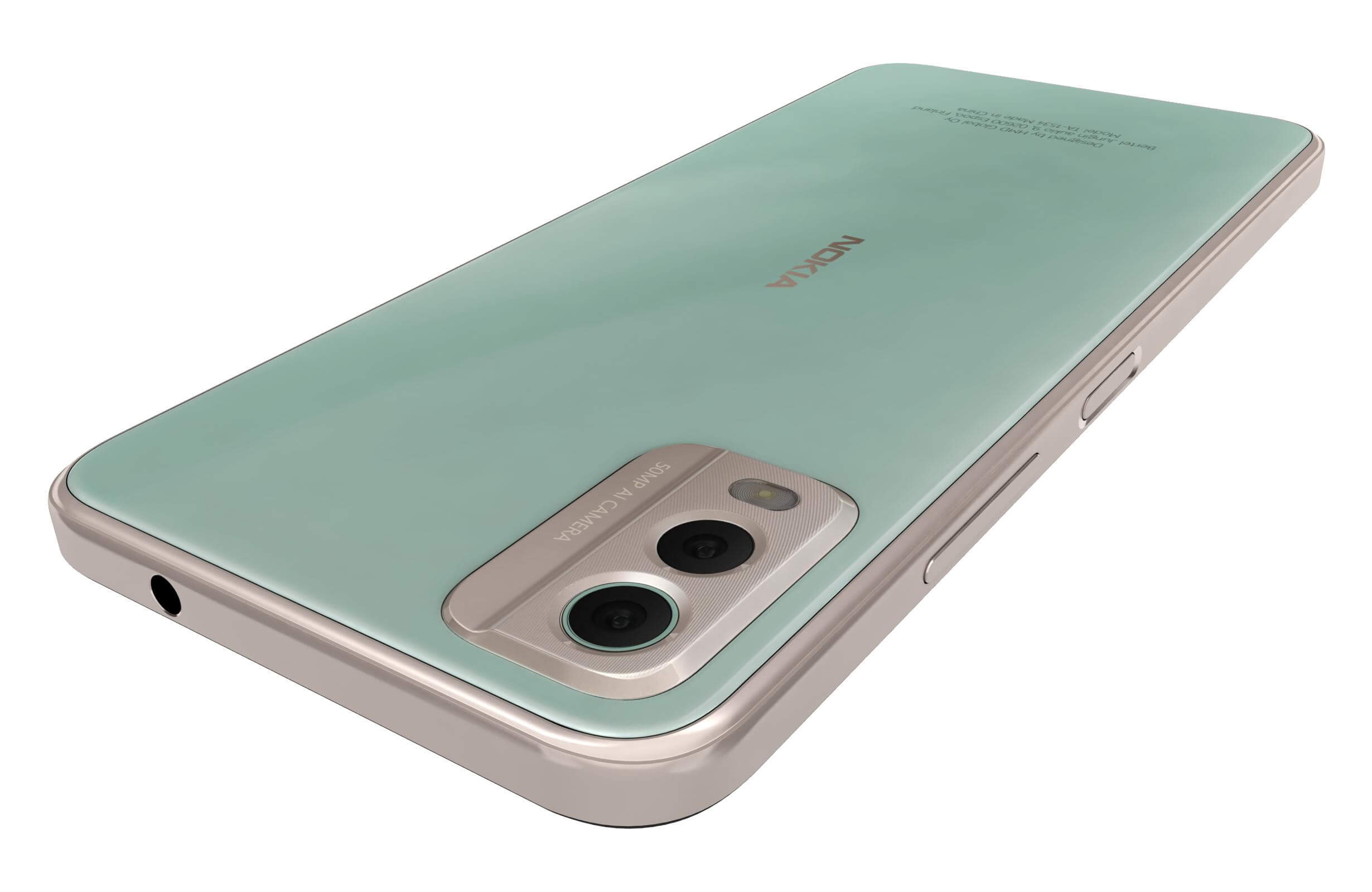 Nokia C32 Mint - 3D Model by Rever_Art